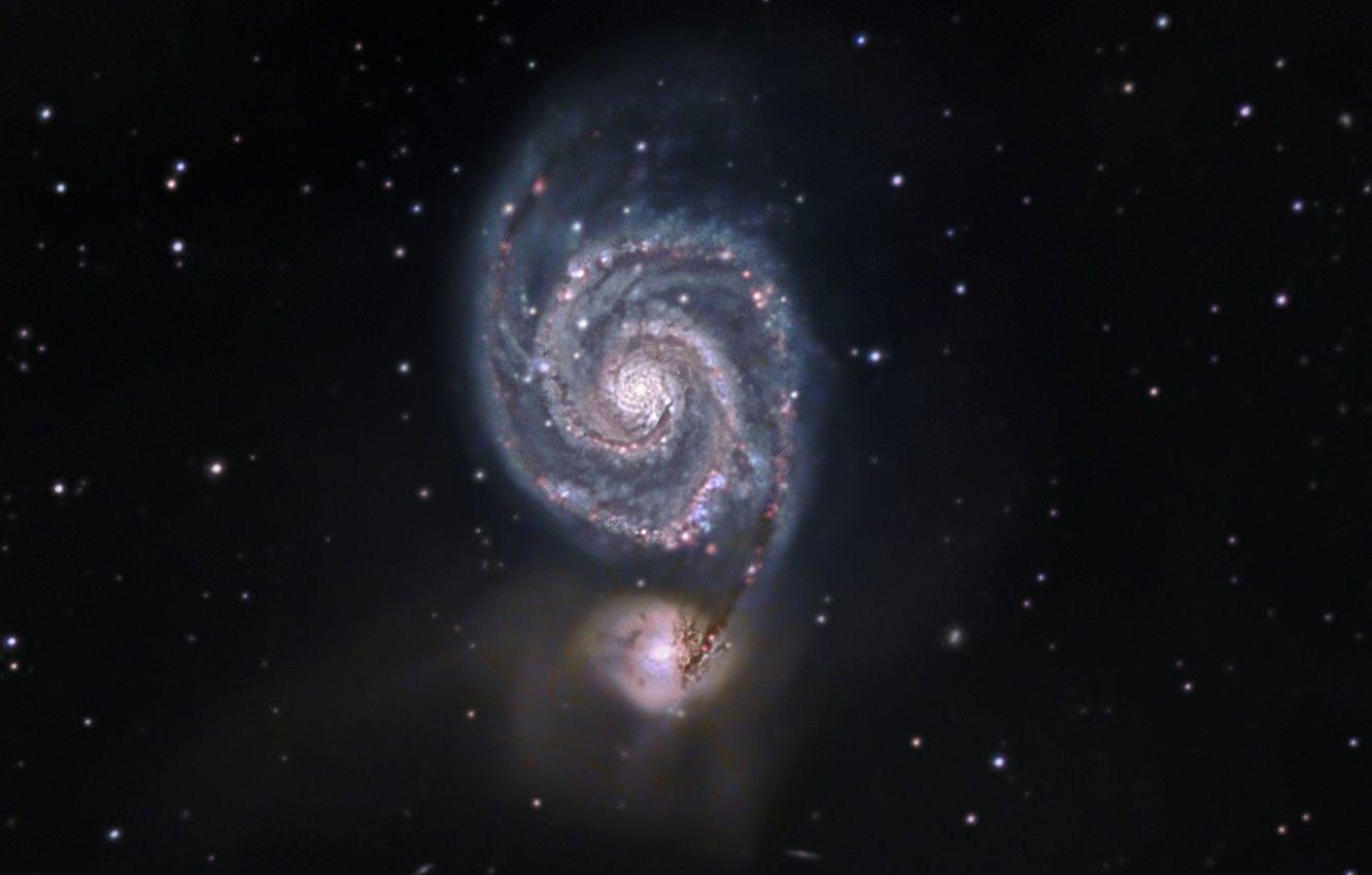 Whirlpool Galaxy Wallpapers - Top Free Whirlpool Galaxy Backgrounds ...