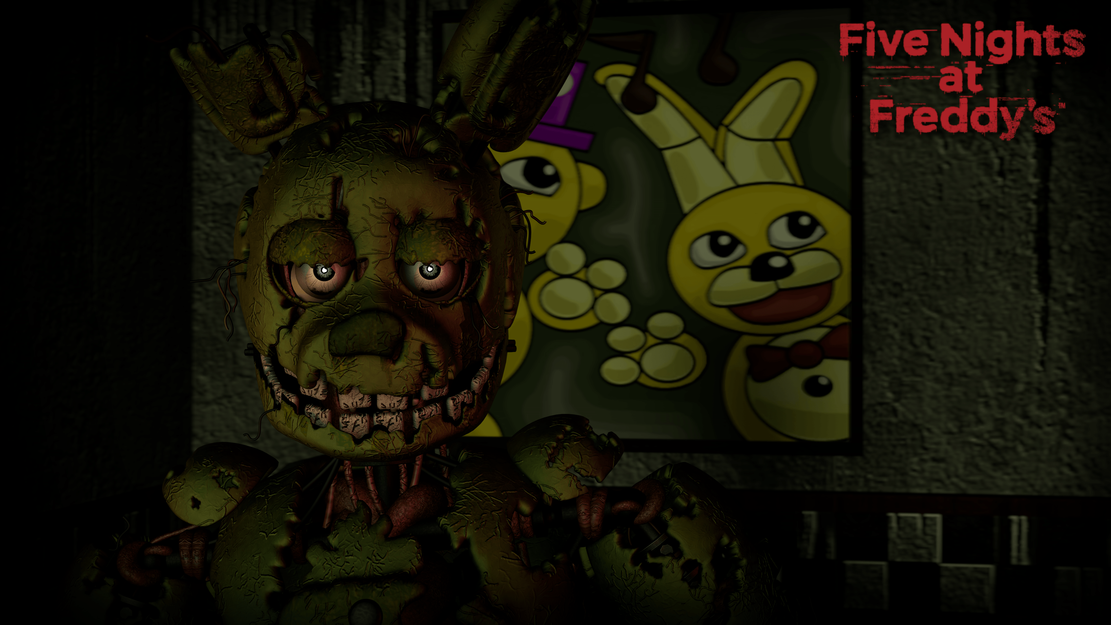 Fnaf Springtrap Wallpapers - Top Free Fnaf Springtrap Backgrounds ...
