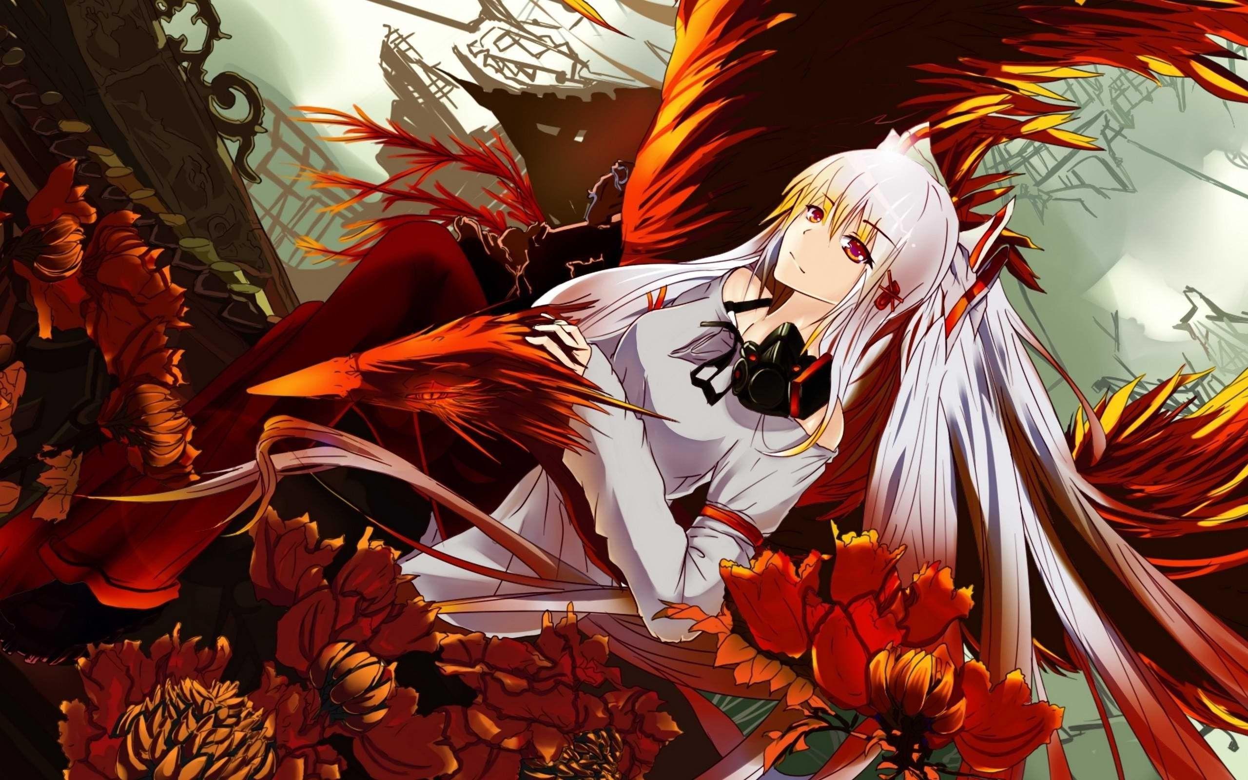 Fujiwara No Mokou Wallpapers - Top Free Fujiwara No Mokou Backgrounds ...