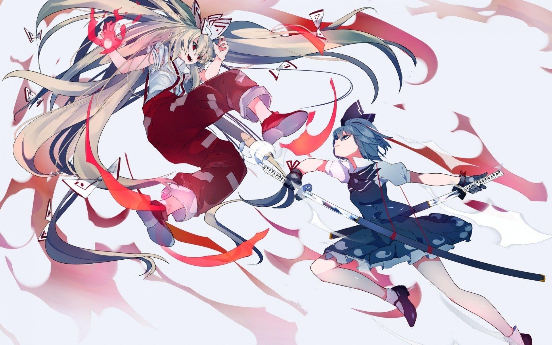 Fujiwara No Mokou Wallpapers - Top Free Fujiwara No Mokou Backgrounds ...