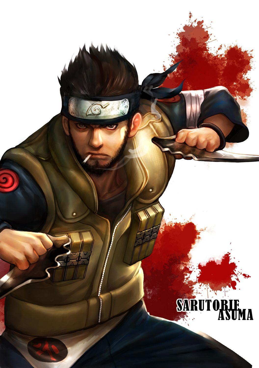 Asuma Sarutobi Wallpapers - Top Free Asuma Sarutobi Backgrounds - WallpaperAccess