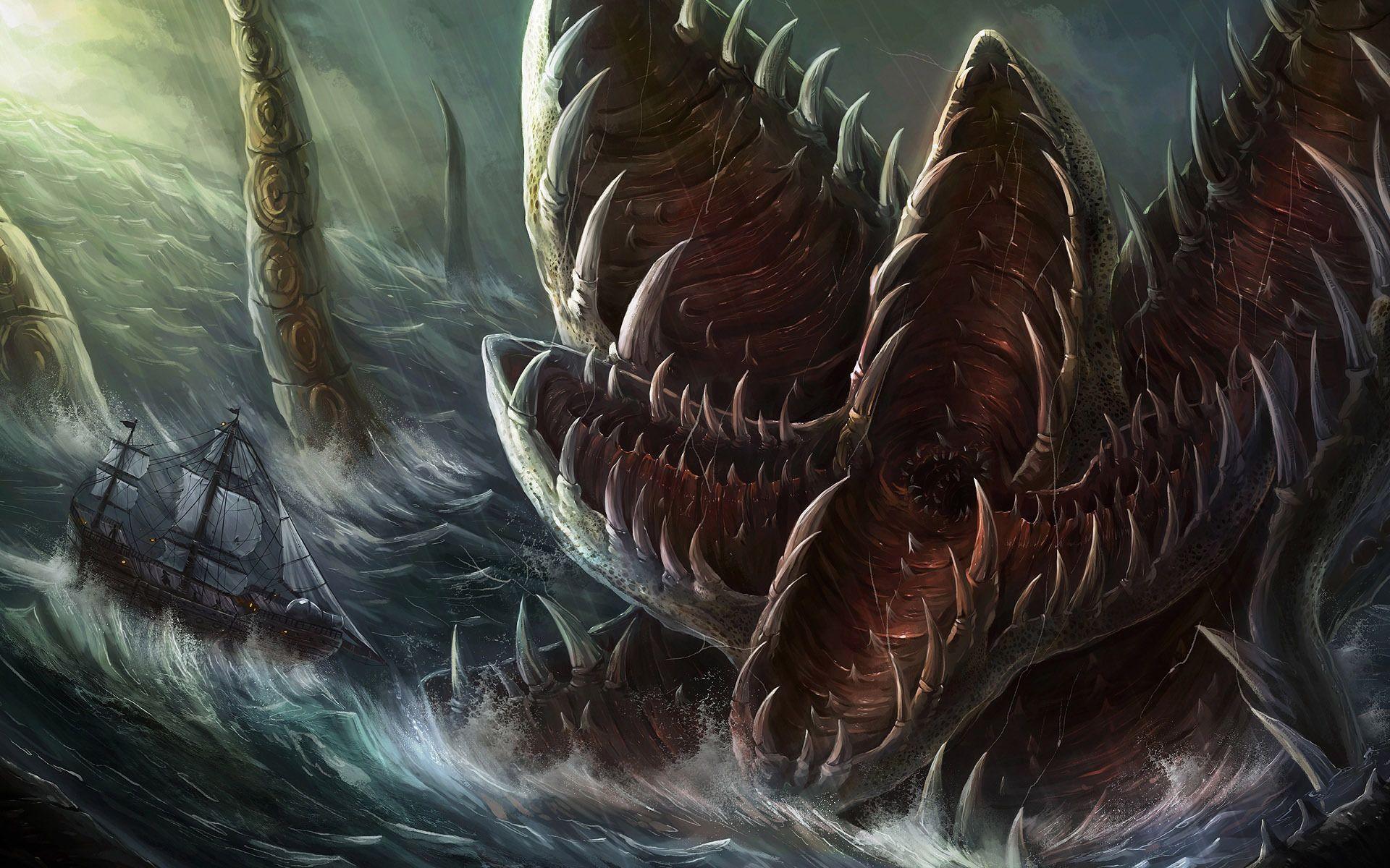Kraken Game Wallpapers - Top Free Kraken Game Backgrounds - WallpaperAccess