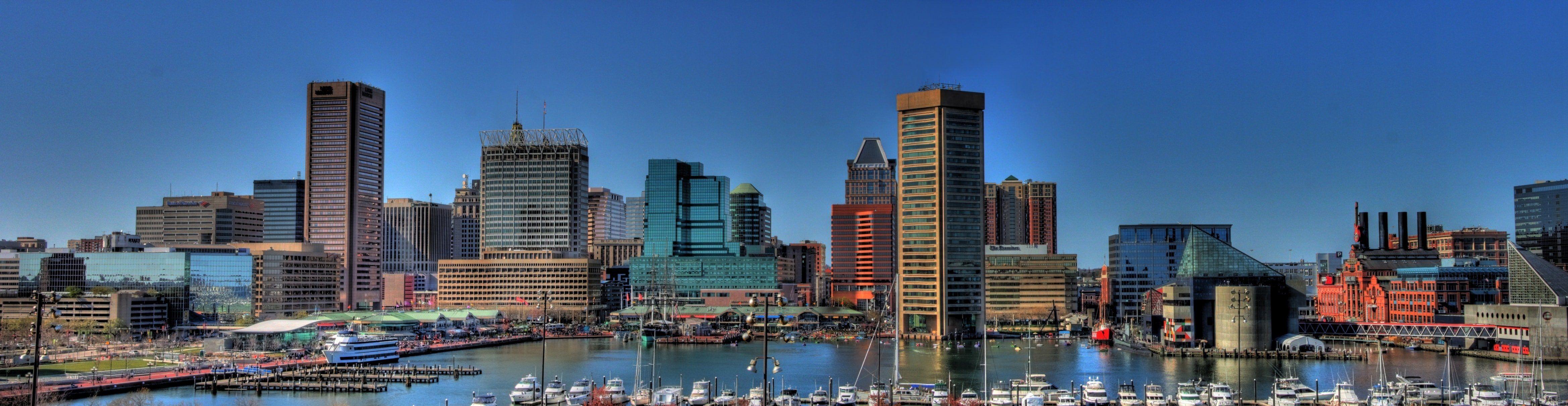 Baltimore Skyline Wallpapers - Top Free Baltimore Skyline Backgrounds ...