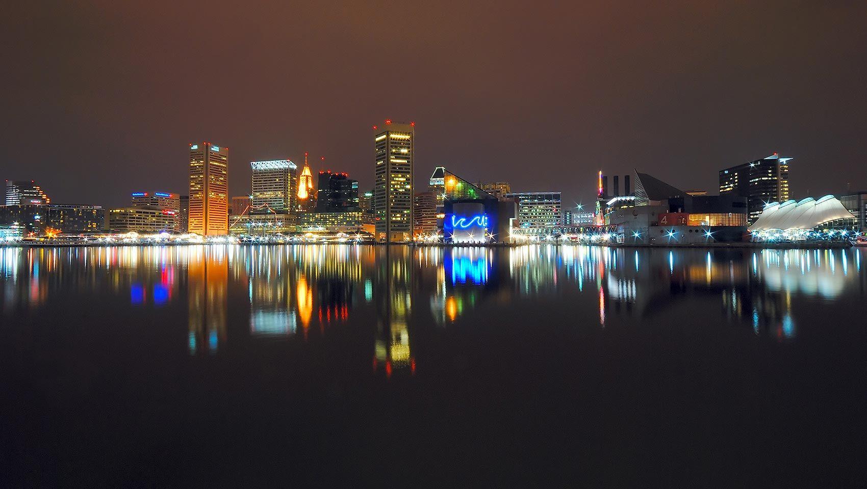 Baltimore Skyline Wallpapers - Top Free Baltimore Skyline Backgrounds ...