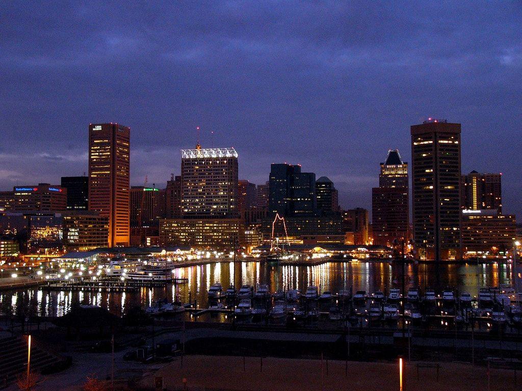 Baltimore Skyline Wallpapers - Top Free Baltimore Skyline Backgrounds ...