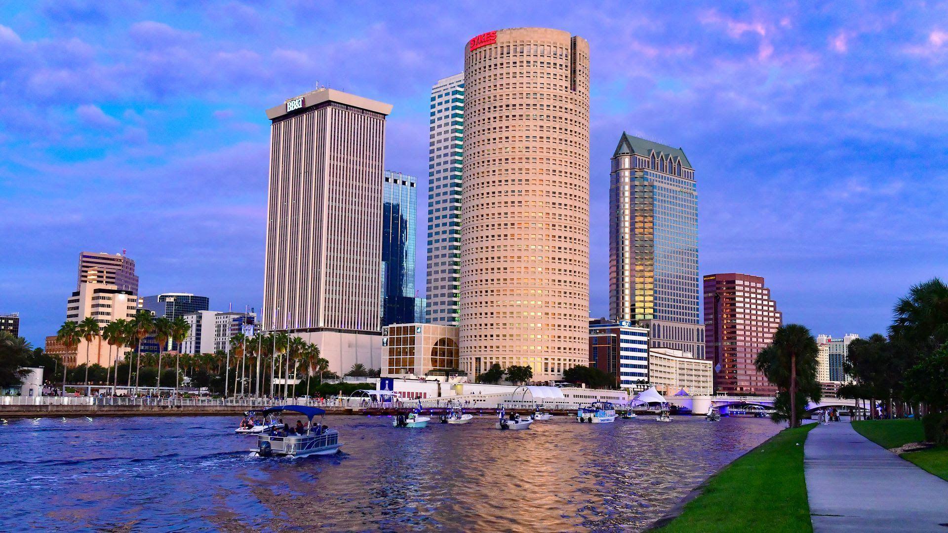 Tampa Skyline Wallpapers - Top Free Tampa Skyline Backgrounds ...