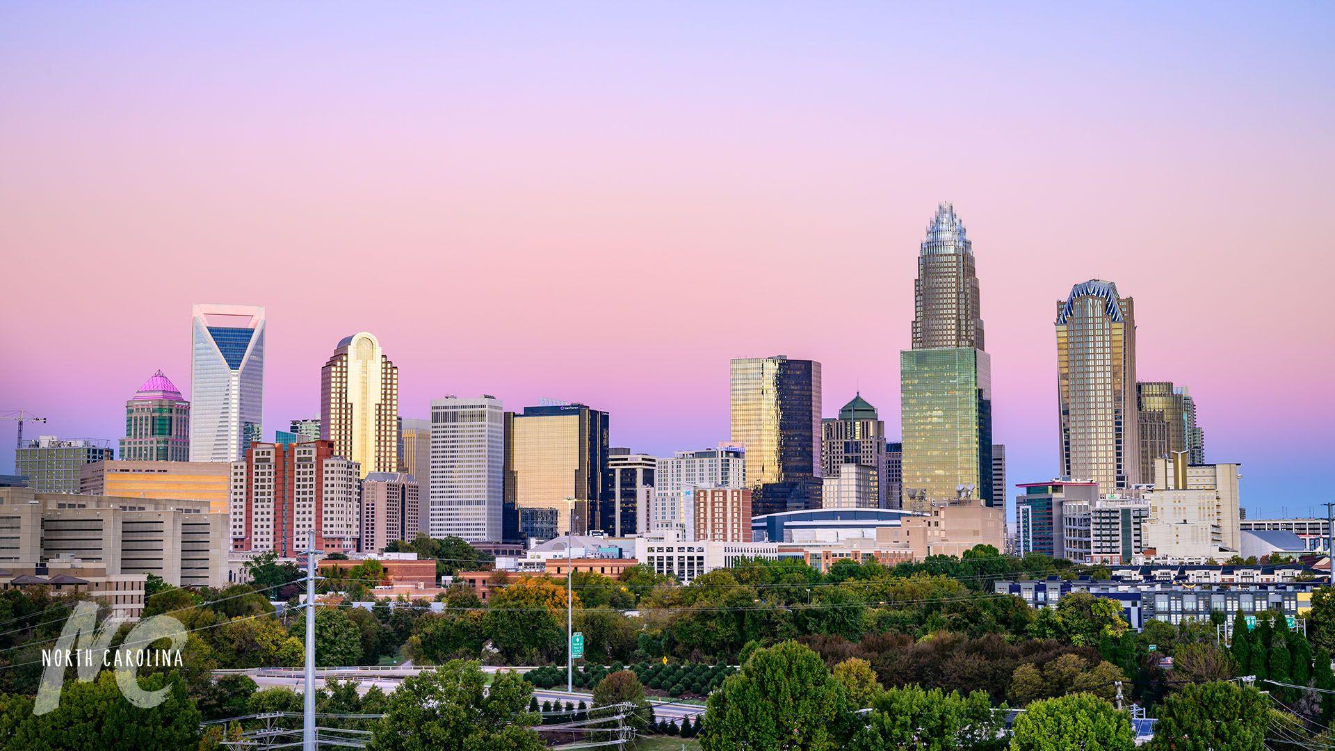 Charlotte Skyline Wallpapers - Top Free Charlotte Skyline Backgrounds ...