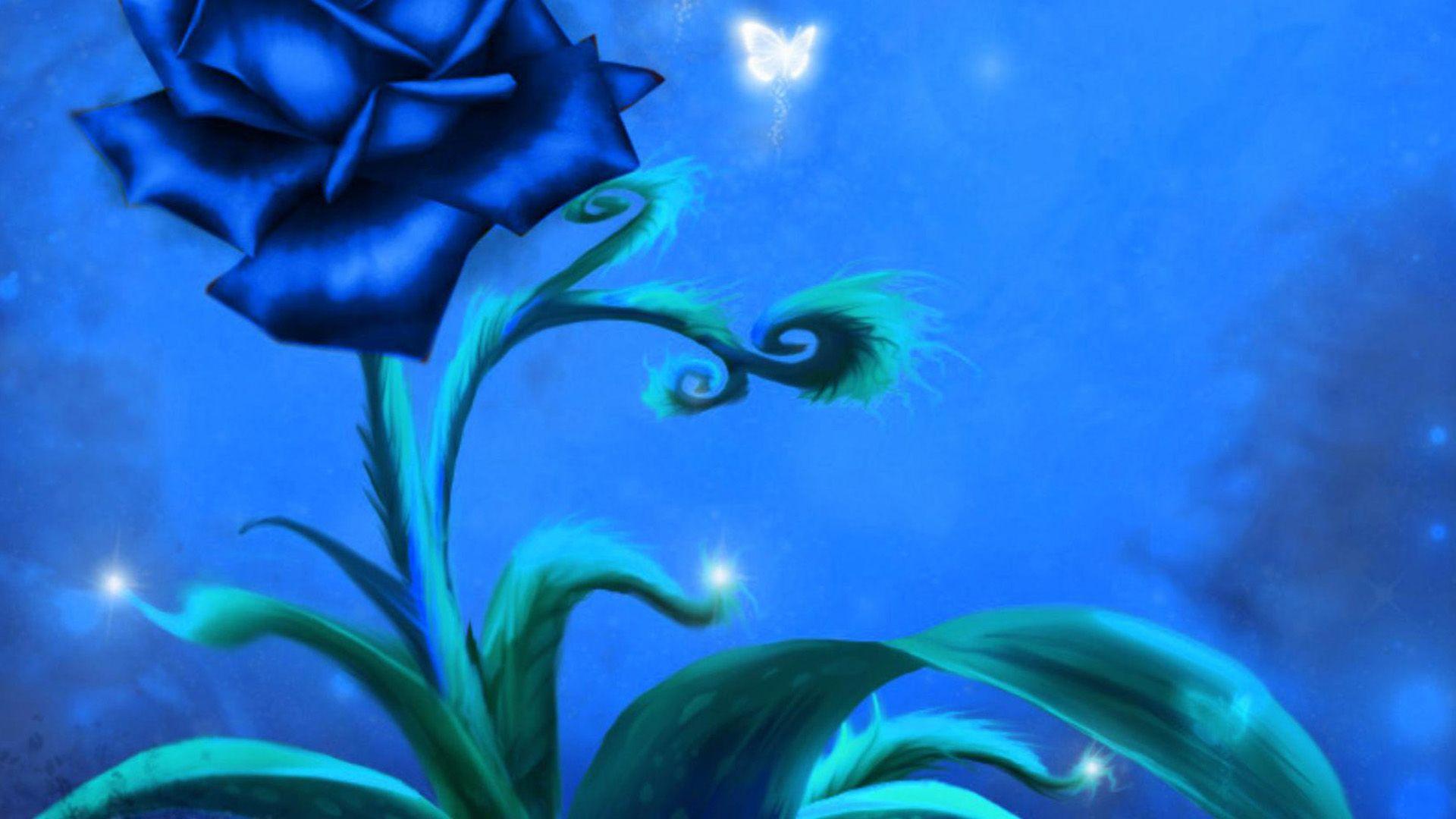 Dark Blue Rose Abstract Wallpapers - Top Free Dark Blue Rose Abstract ...
