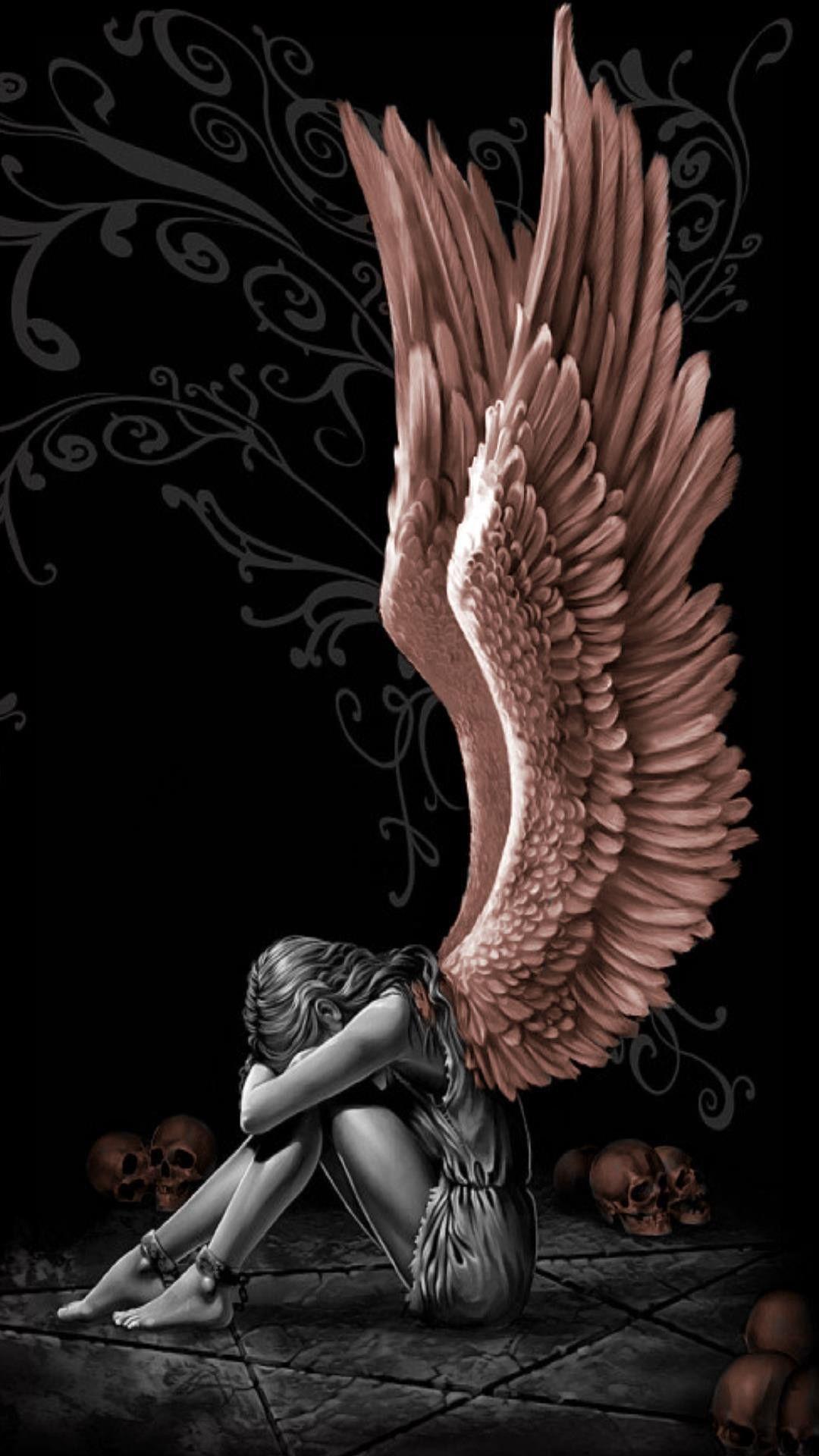 Crying Dark Angel Anime Wallpapers - Top Free Crying Dark Angel Anime ...