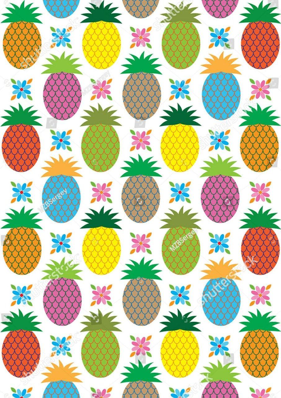 Colorful Pineapple Wallpapers - Top Free Colorful Pineapple Backgrounds - WallpaperAccess