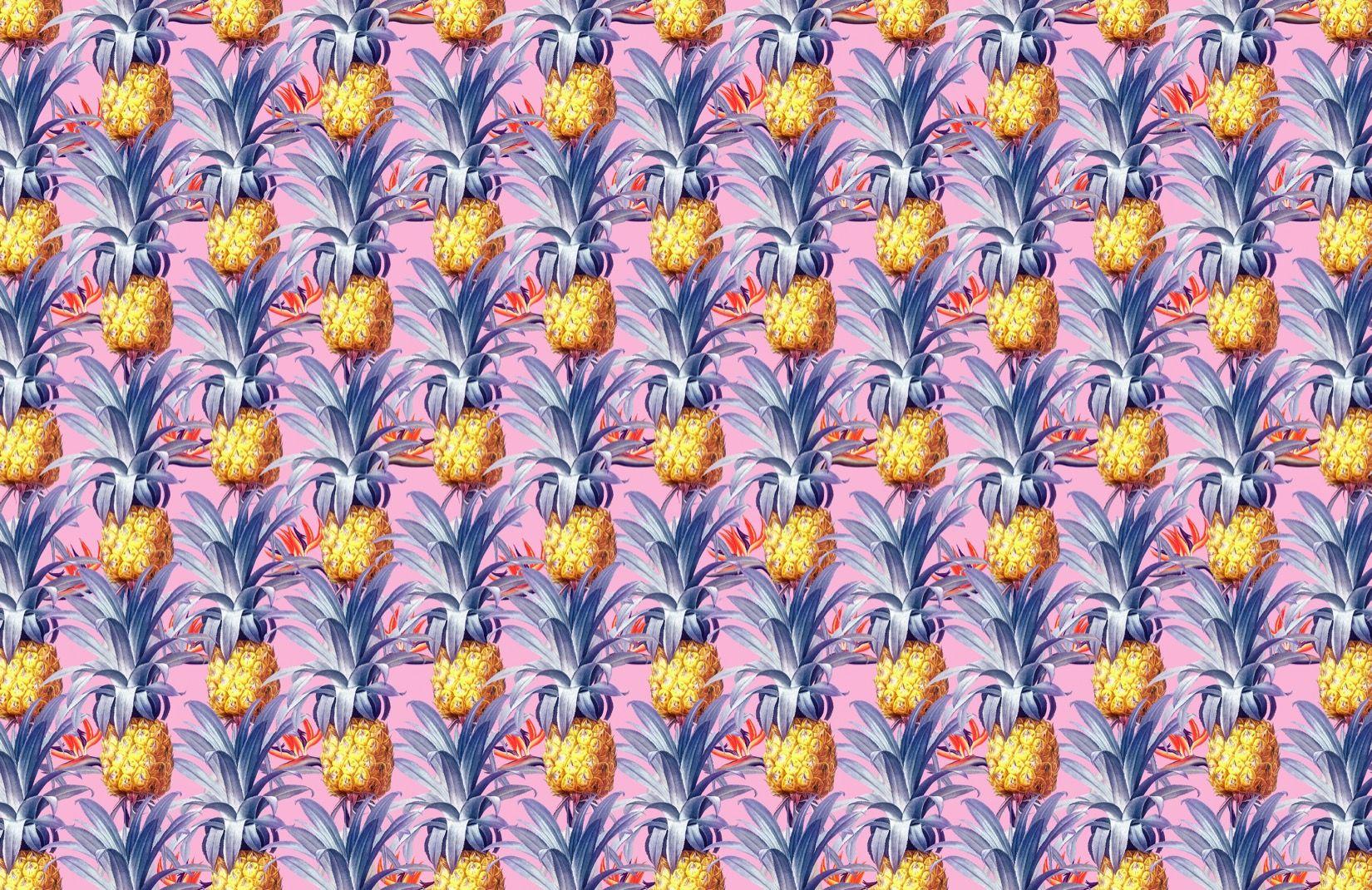 Colorful Pineapple Wallpapers - Top Free Colorful Pineapple Backgrounds ...