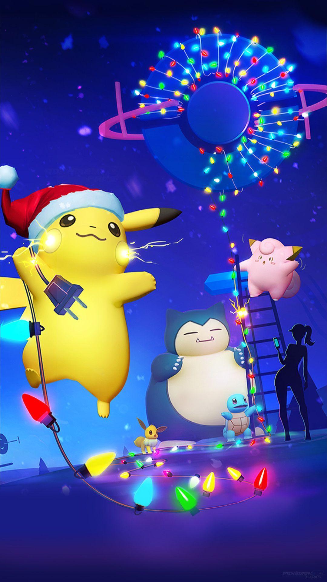 Christmas Pokemon Wallpapers - Top Free Christmas Pokemon Backgrounds ...