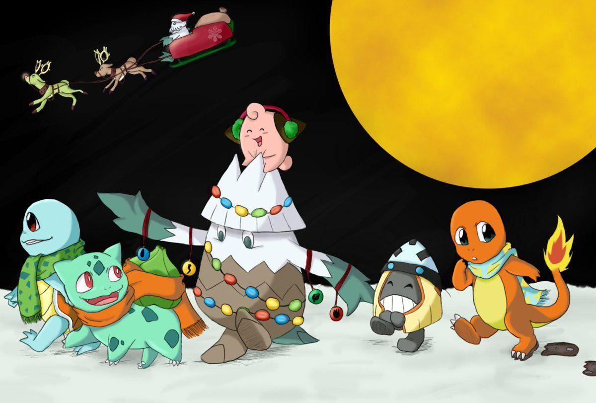 Christmas Pokemon Wallpapers - Top Free Christmas Pokemon Backgrounds ...