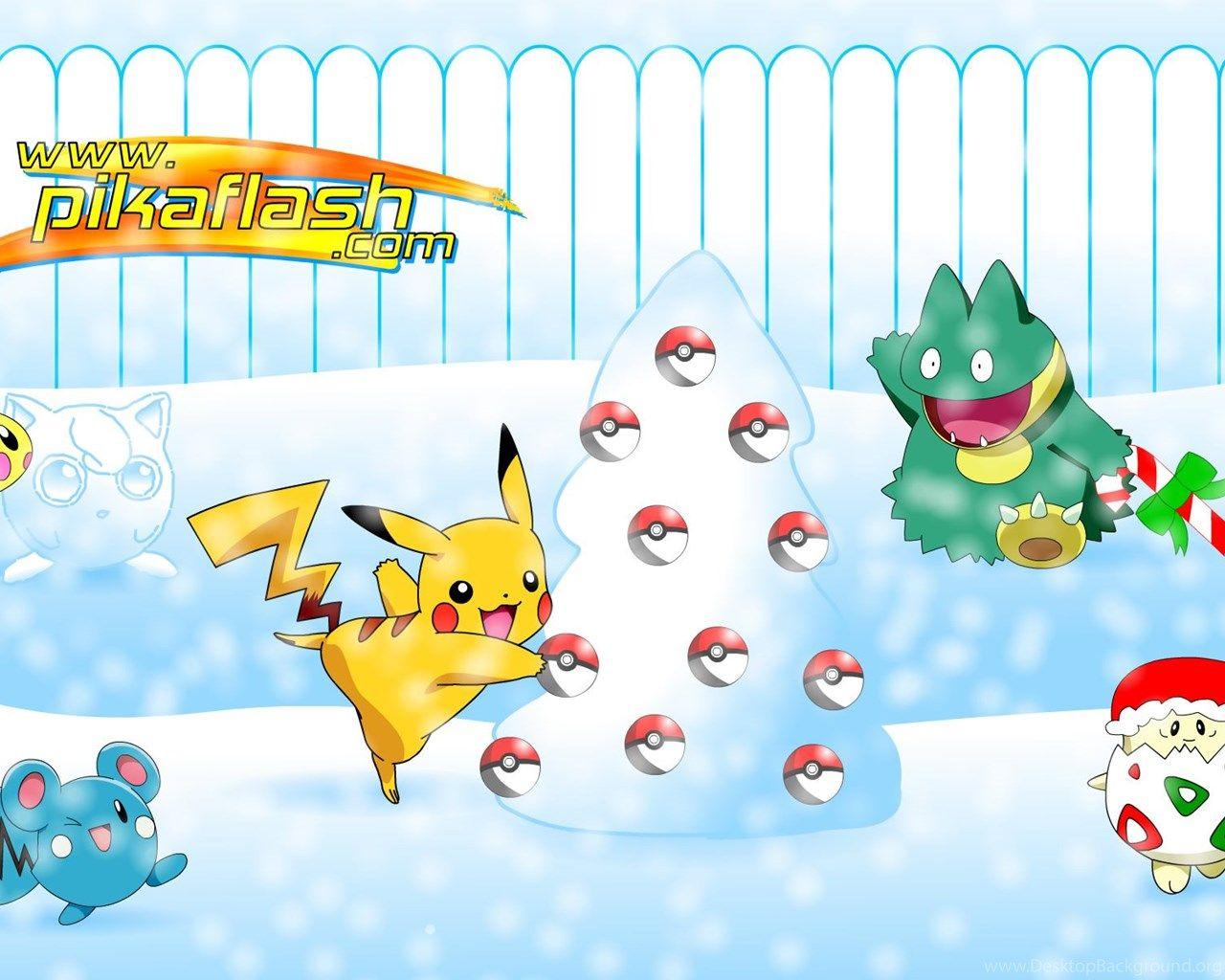 Christmas Pokemon Wallpapers - Top Free Christmas Pokemon Backgrounds ...