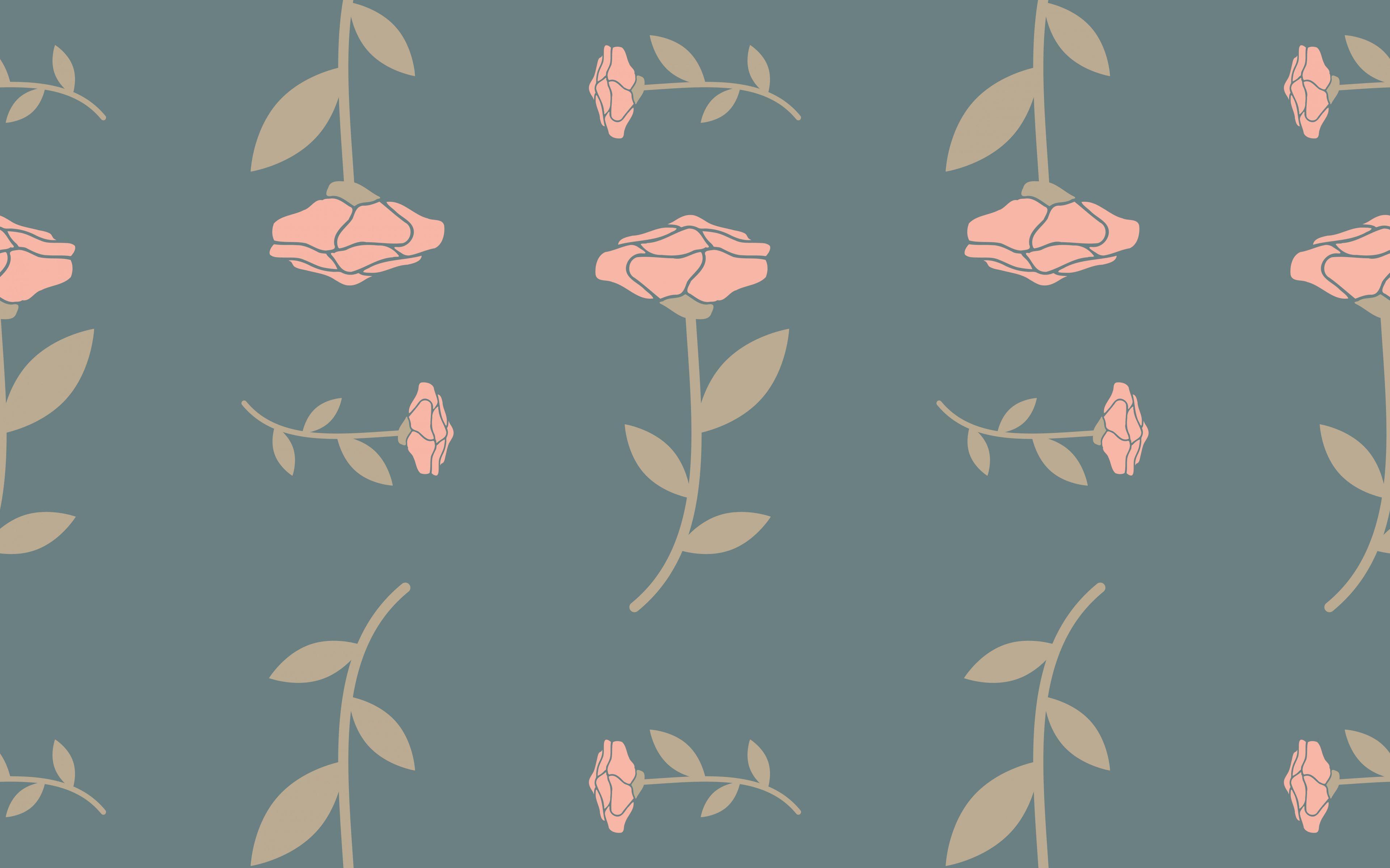Rose Pattern Wallpapers - Top Free Rose Pattern Backgrounds ...