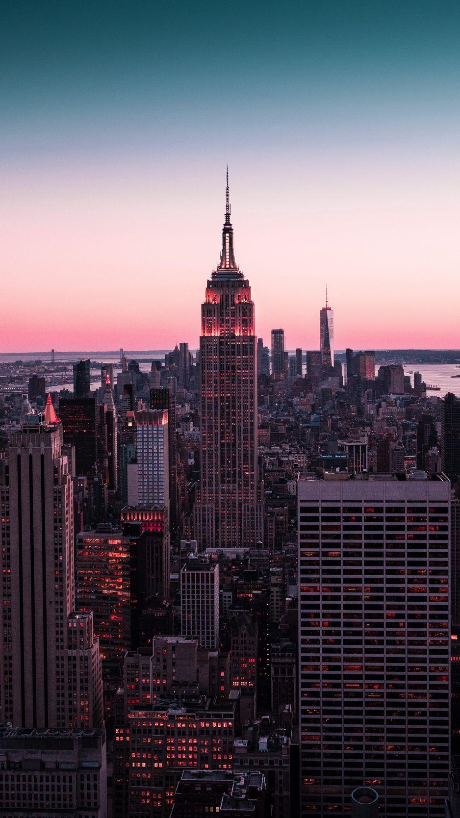 New York City Sunset Wallpapers - Top Free New York City Sunset ...
