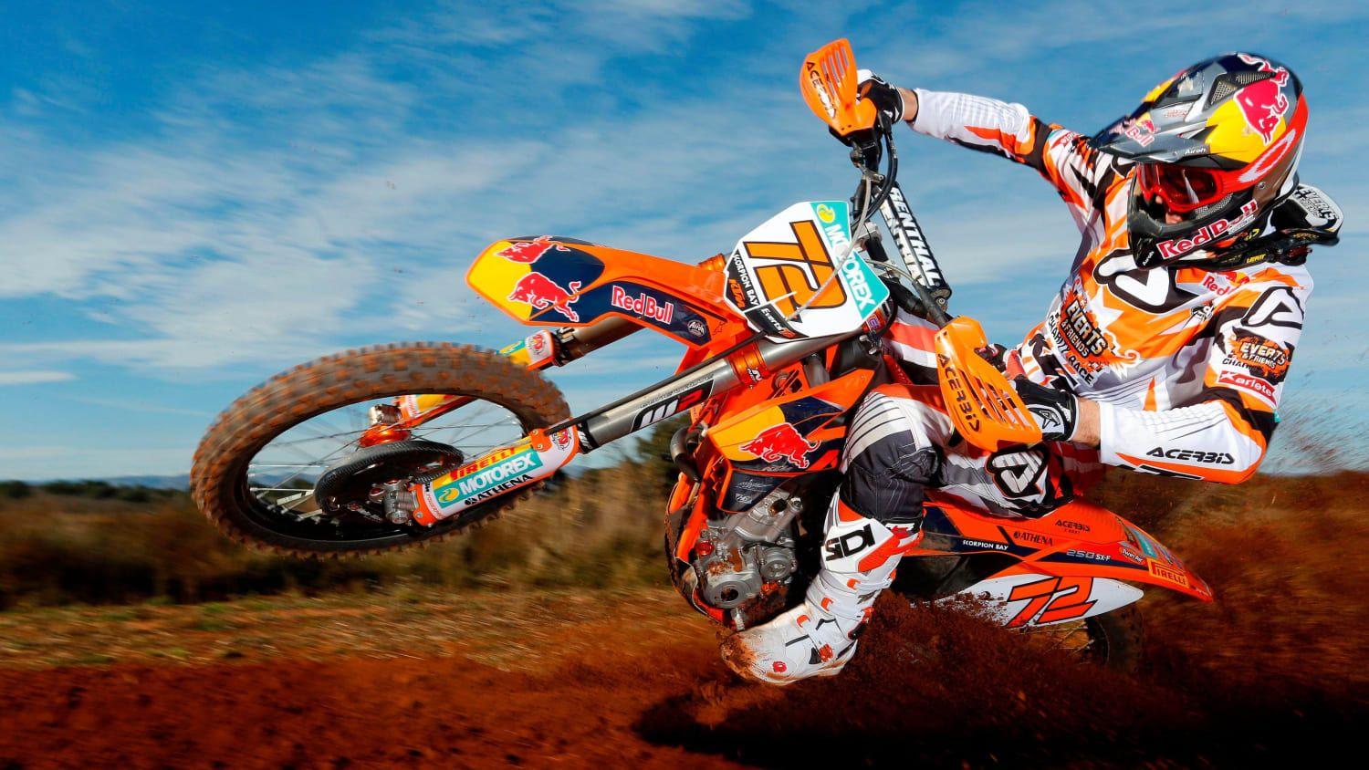 Red Bull Motocross Wallpapers - Top Free Red Bull Motocross Backgrounds ...