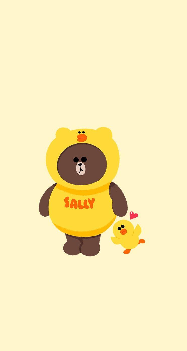 Line Friends Sally Wallpapers - Top Free Line Friends Sally Backgrounds ...