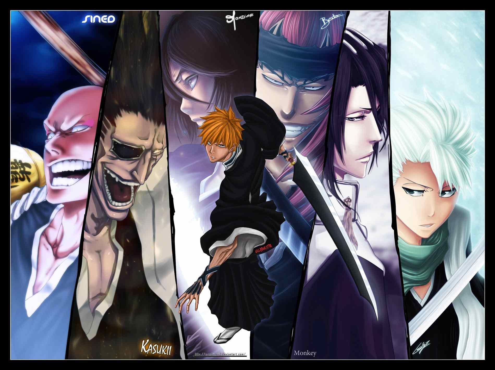 Bleach Captains Wallpapers - Top Free Bleach Captains Backgrounds ...