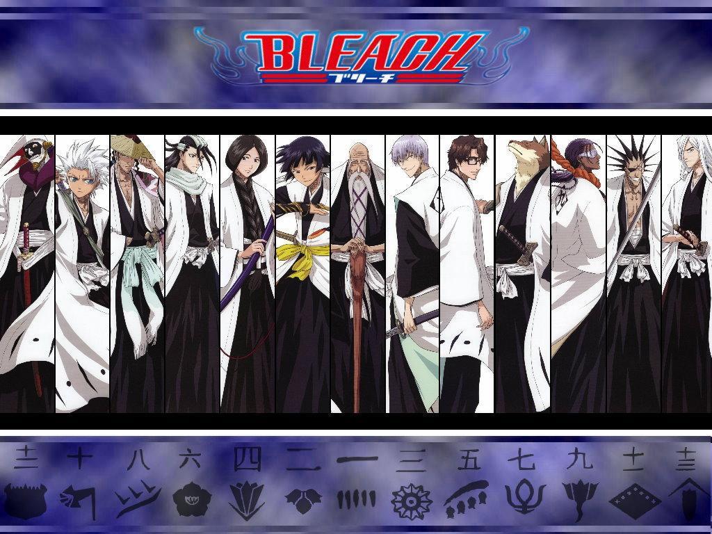 Bleach Captains Wallpapers - Top Free Bleach Captains Backgrounds ...
