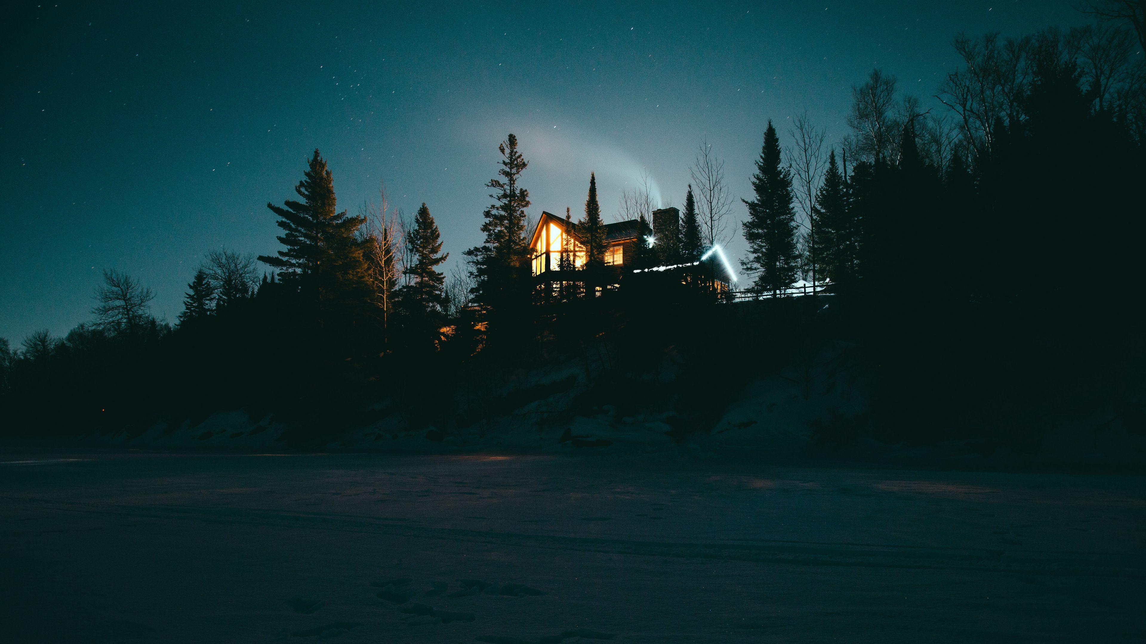 Forest Night Sky Wallpapers - Top Free Forest Night Sky Backgrounds ...