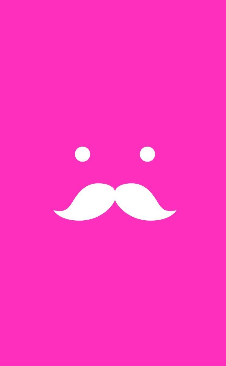 Pink Mustache Wallpapers - Top Free Pink Mustache Backgrounds ...
