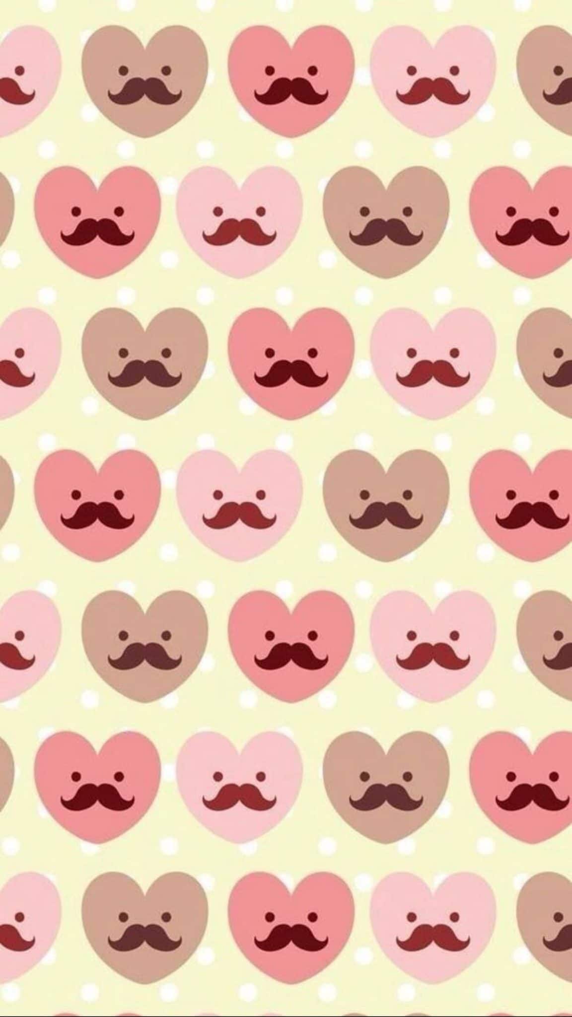 Pink Mustache Wallpapers - Top Free Pink Mustache Backgrounds ...