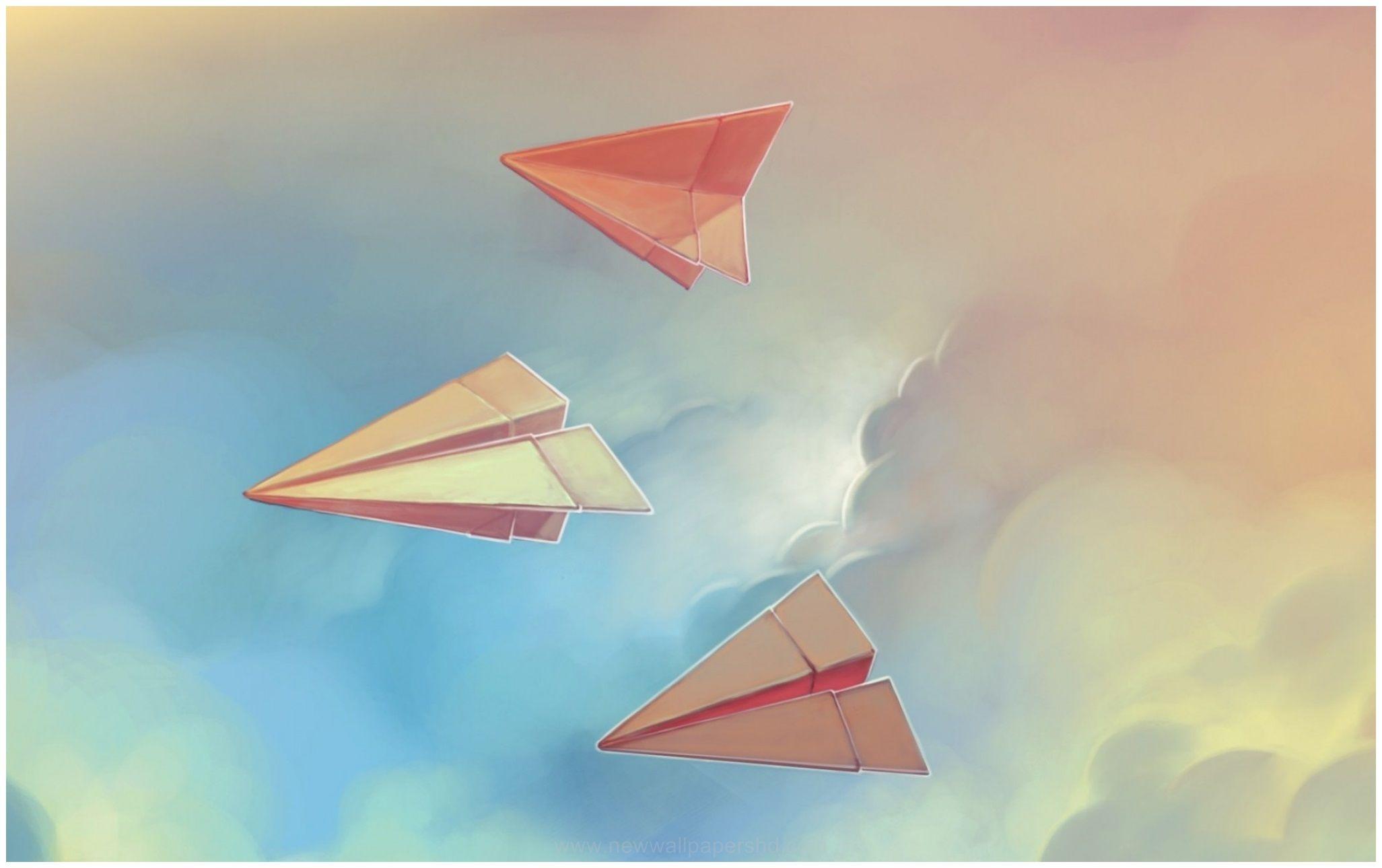 Paper Airplane Desktop Wallpapers - Top Free Paper Airplane Desktop ...