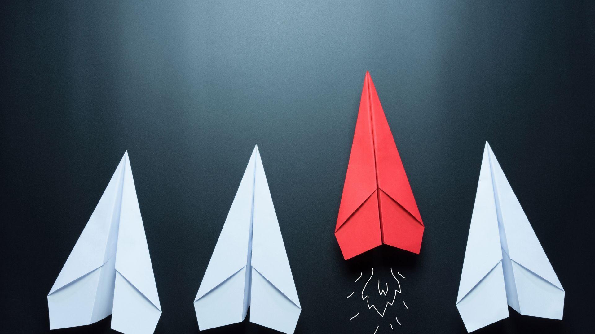 Paper Airplane Desktop Wallpapers - Top Free Paper Airplane Desktop ...