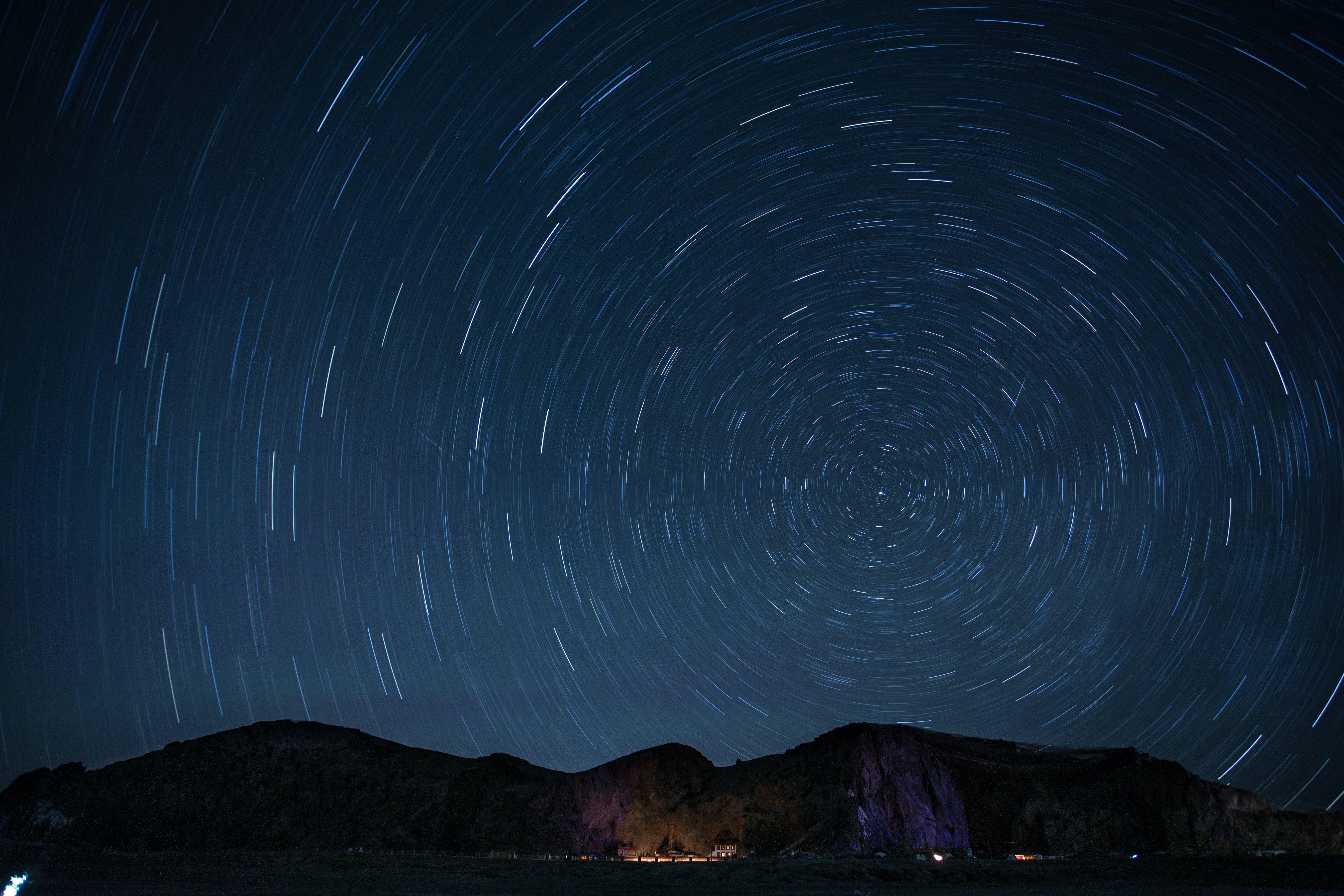 Night Time Stars Wallpapers - Top Free Night Time Stars Backgrounds ...