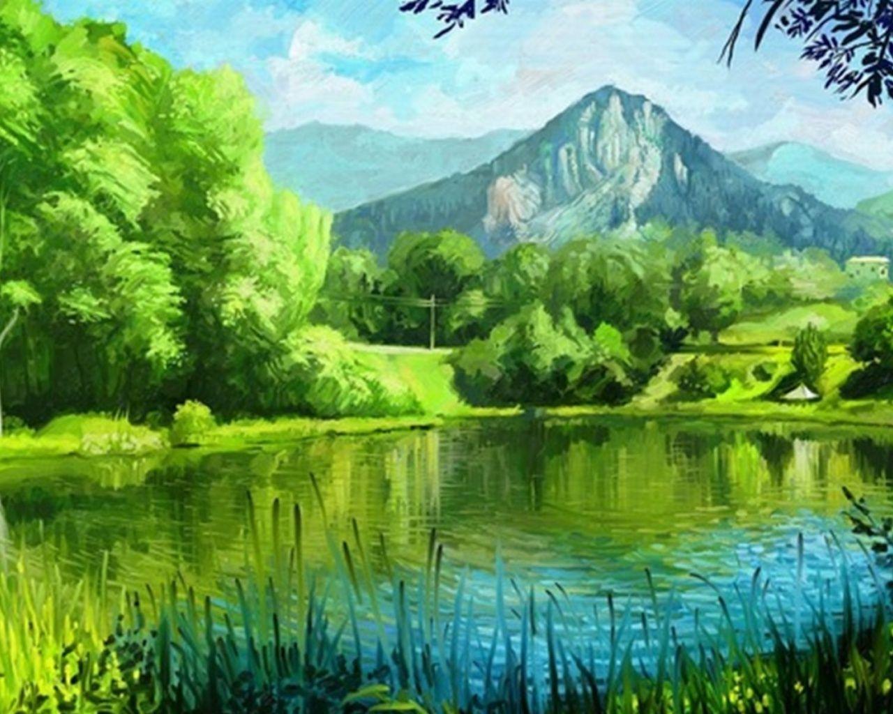 Pond Wallpapers - Top Free Pond Backgrounds - WallpaperAccess