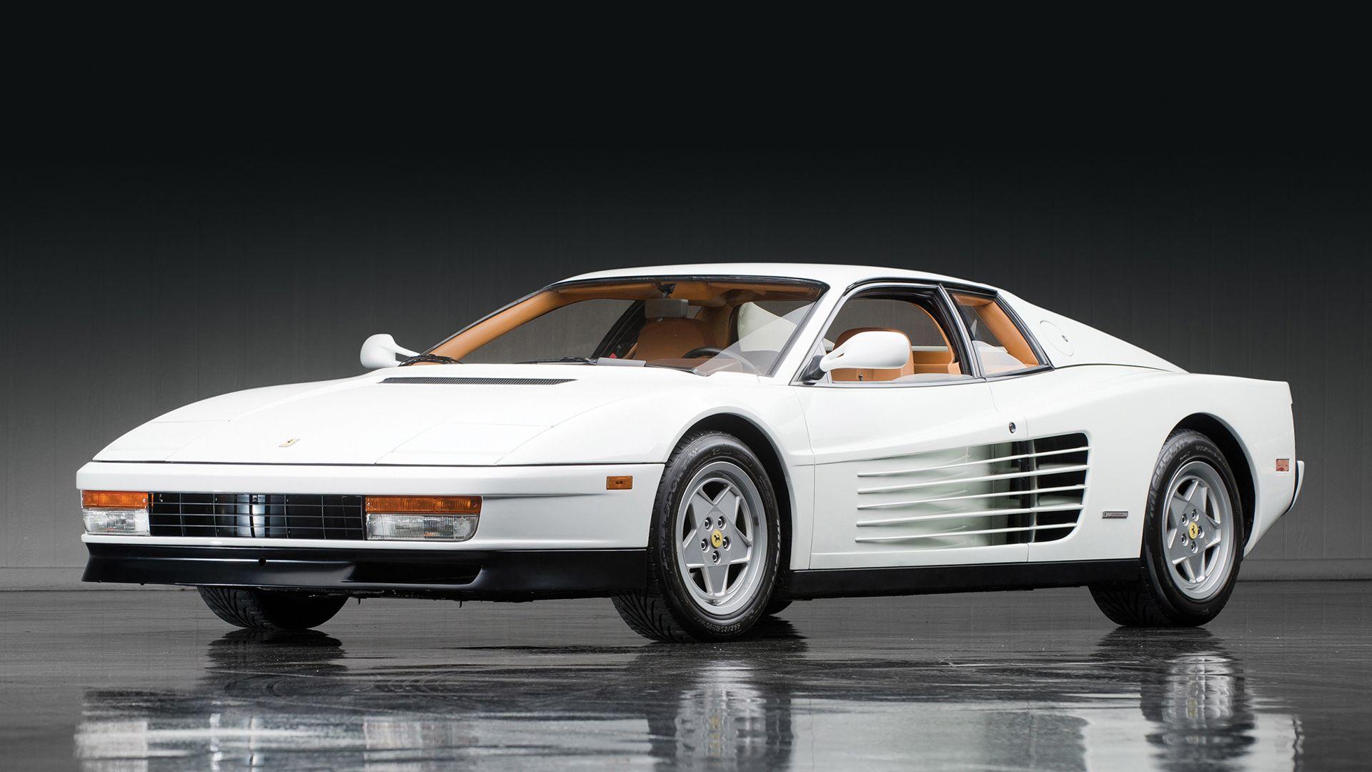 White Ferrari Testarossa Wallpapers - Top Free White Ferrari Testarossa ...