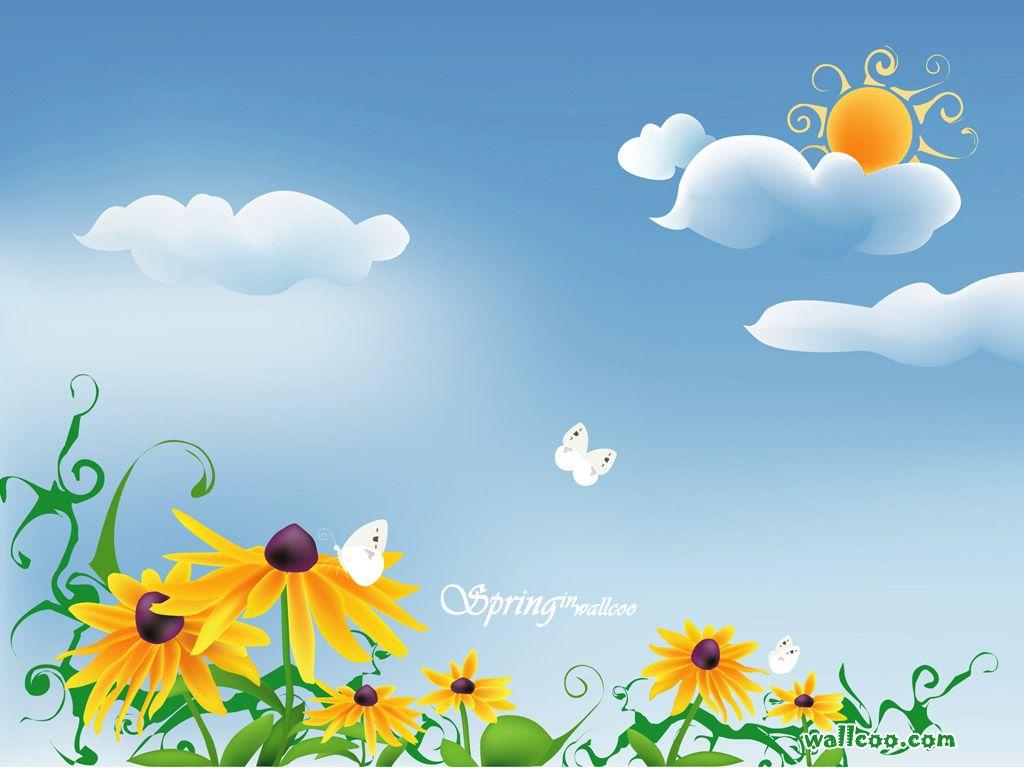 Cartoon Spring Desktop Wallpapers - Top Free Cartoon Spring Desktop ...