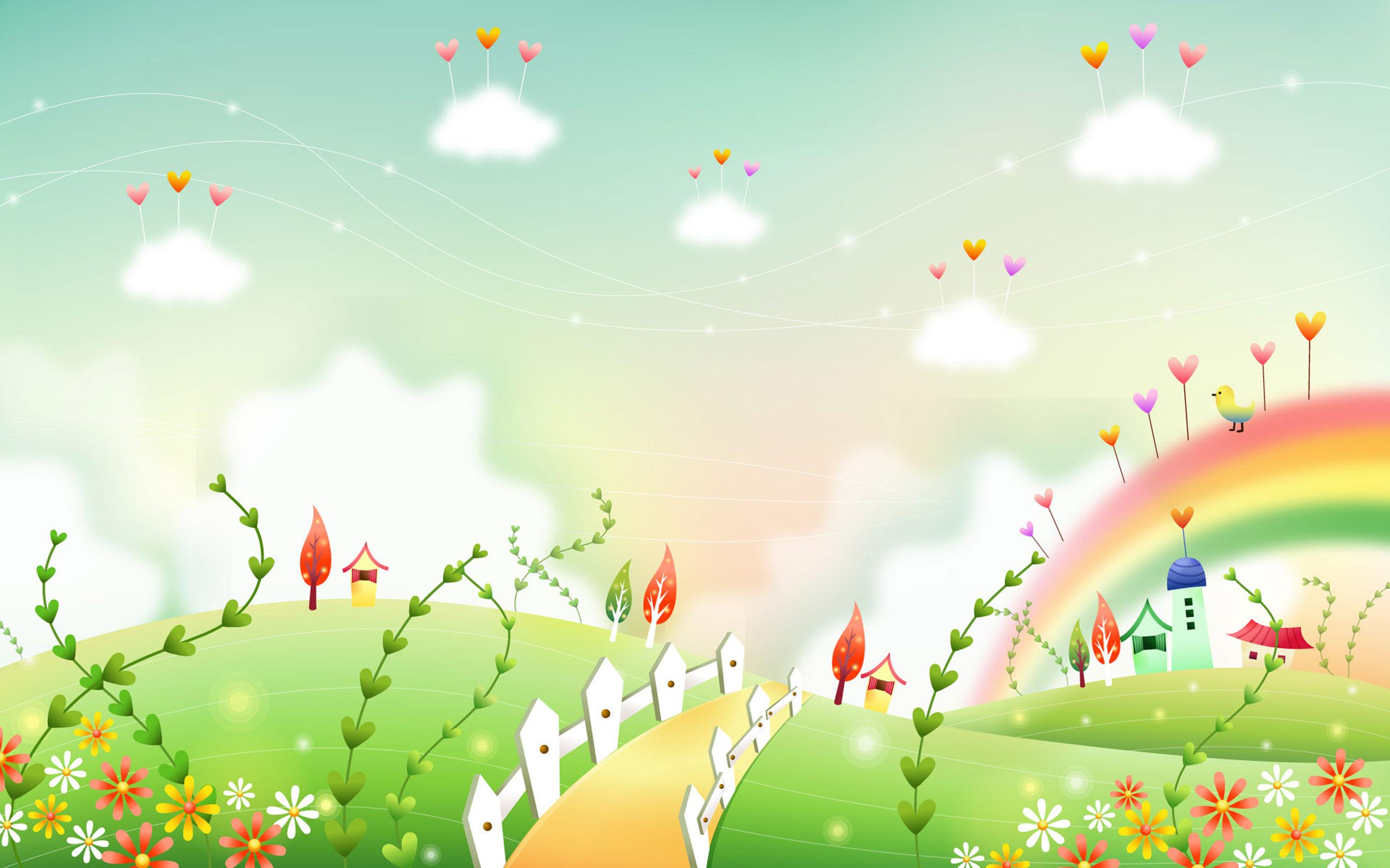 Cartoon Spring Desktop Wallpapers - Top Free Cartoon Spring Desktop ...