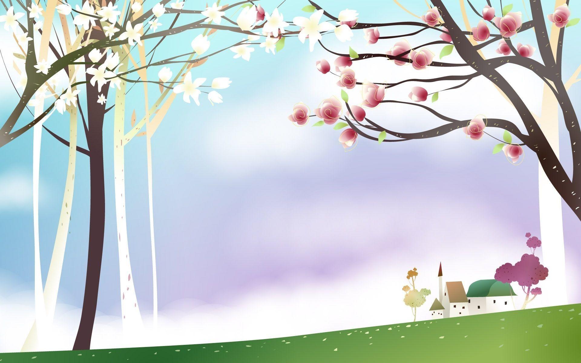 Cartoon Spring Desktop Wallpapers - Top Free Cartoon Spring Desktop ...