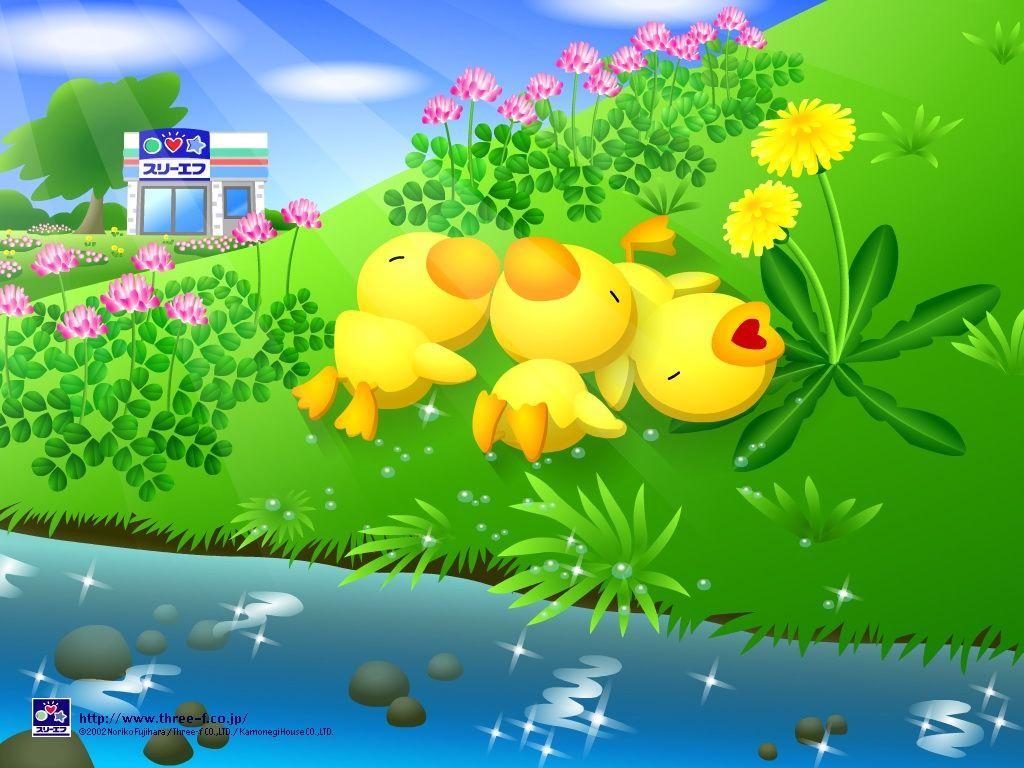 Cartoon Spring Desktop Wallpapers - Top Free Cartoon Spring Desktop ...
