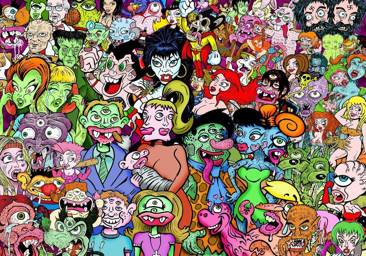 Cartoon Monster Wallpapers - Top Free Cartoon Monster Backgrounds ...