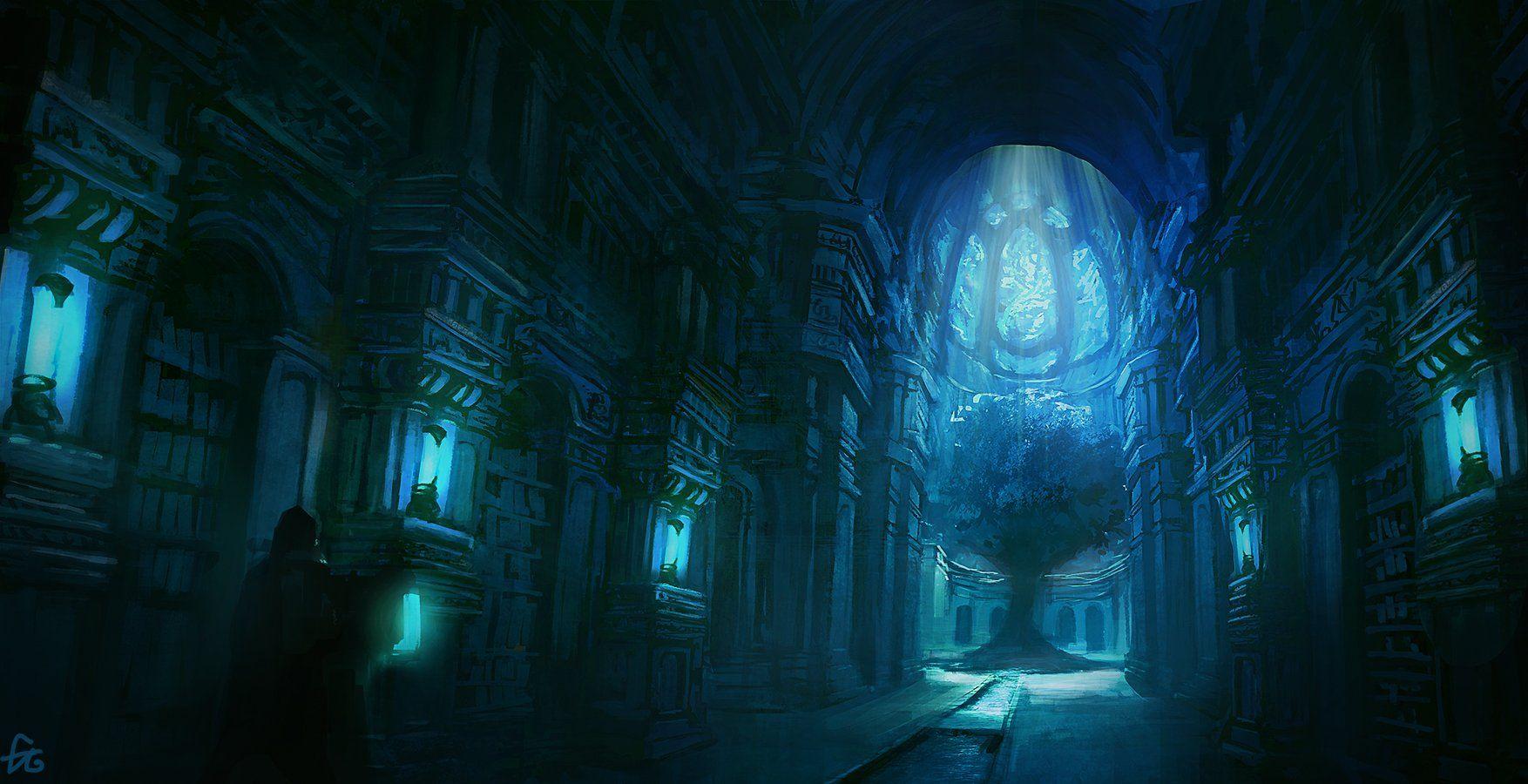 Dark Library Wallpapers - Top Free Dark Library Backgrounds ...