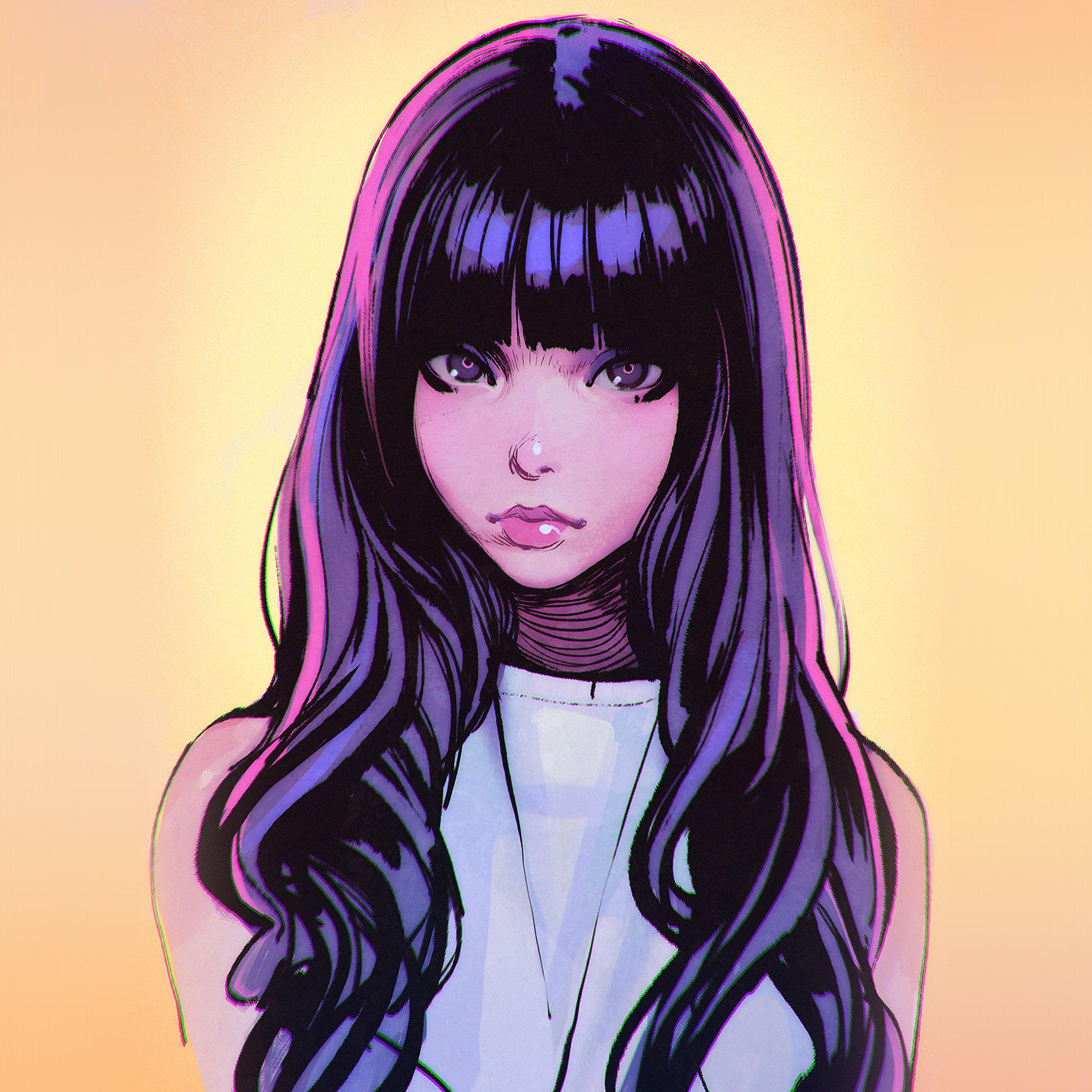 Purple Girl Wallpapers - Top Free Purple Girl Backgrounds - WallpaperAccess