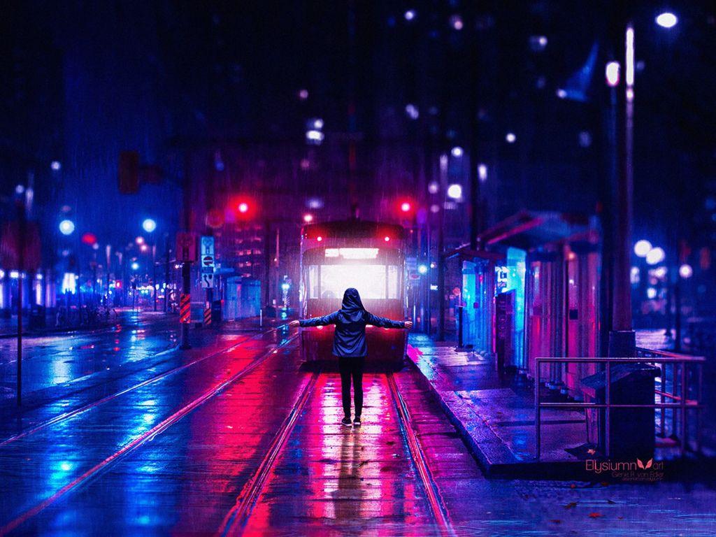 Vaporwave City Wallpapers - Top Free Vaporwave City Backgrounds ...