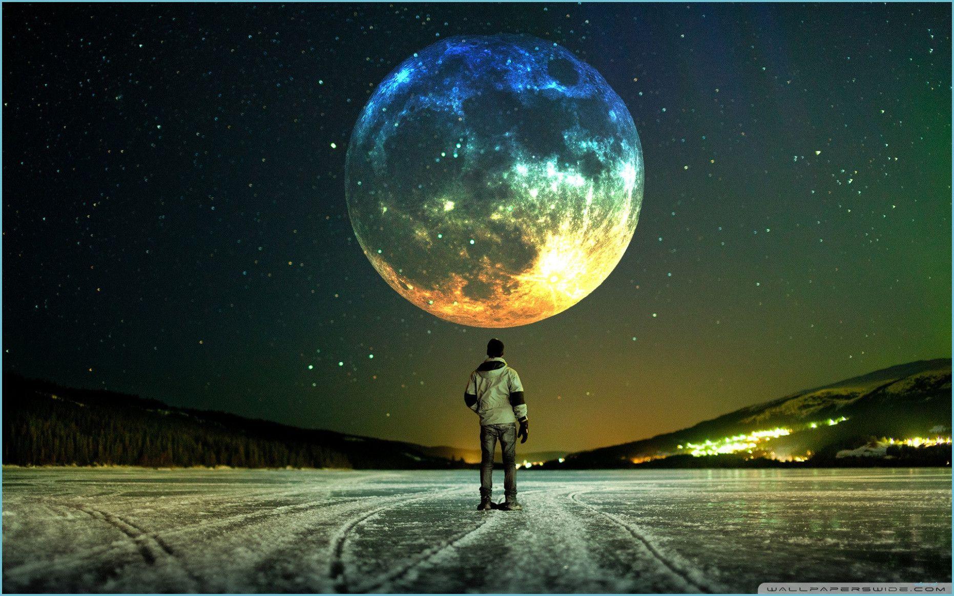 Full Moon Desktop Wallpapers - Top Free Full Moon Desktop Backgrounds ...