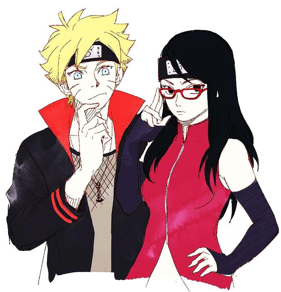 Boruto X Sarada Wallpapers - Top Free Boruto X Sarada Backgrounds ...