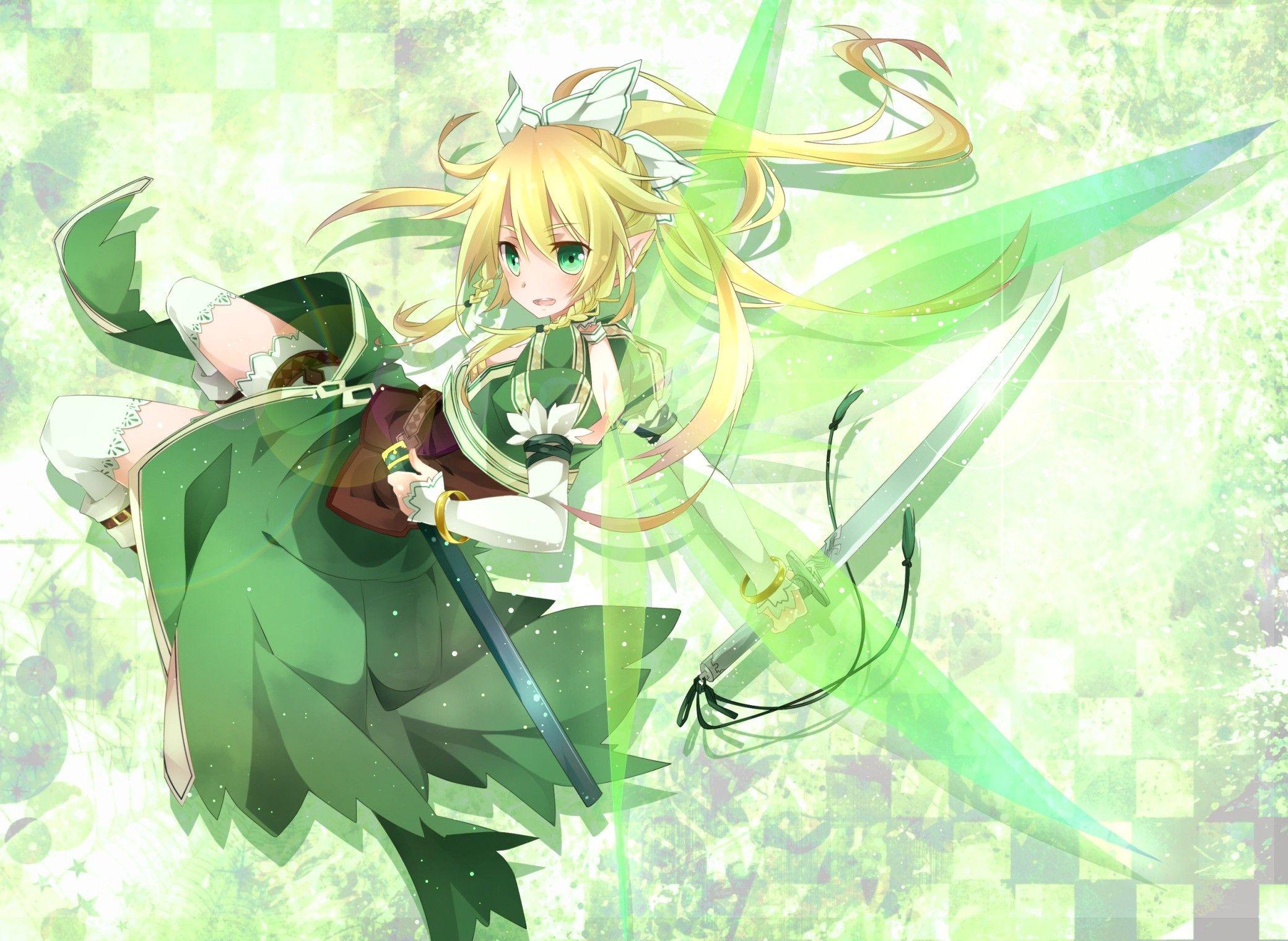 Leafa Wallpapers - Top Free Leafa Backgrounds - WallpaperAccess