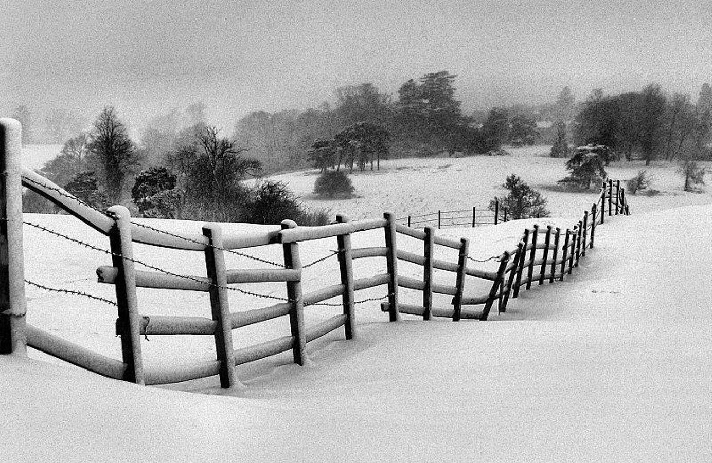 Winter Fence Wallpapers - Top Free Winter Fence Backgrounds ...