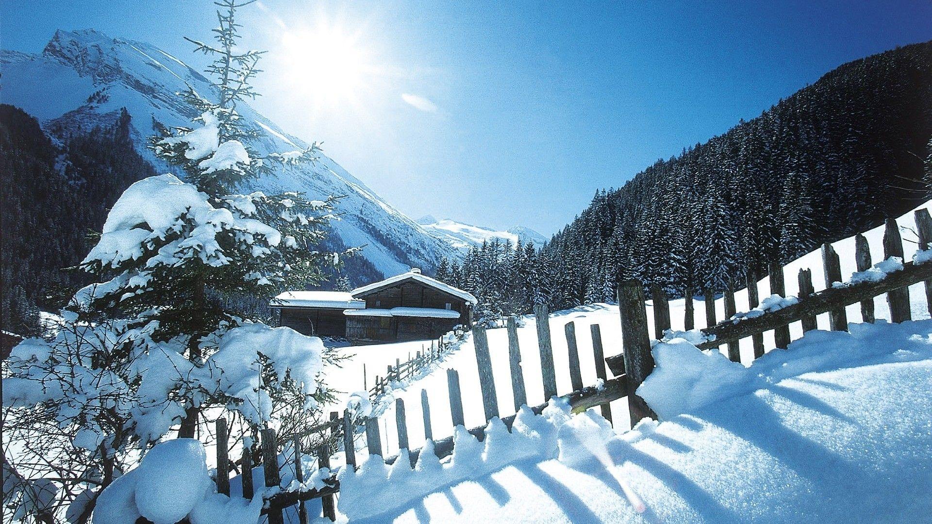 Winter Fence Wallpapers - Top Free Winter Fence Backgrounds ...