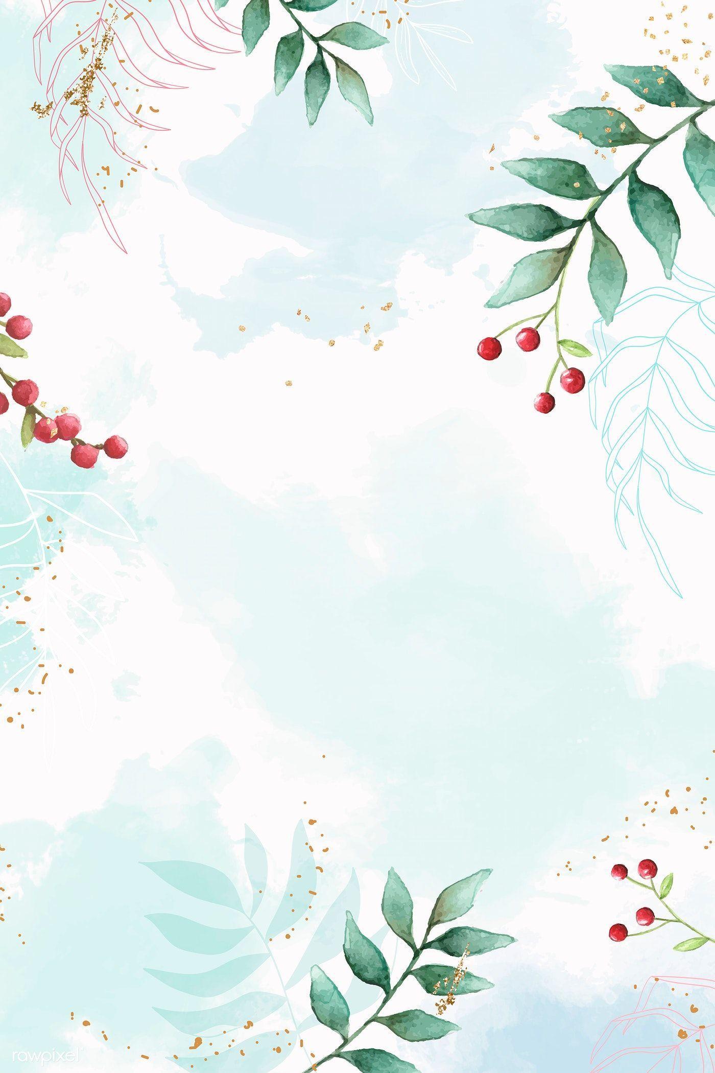Winter Watercolor Wallpapers - Top Free Winter Watercolor Backgrounds ...