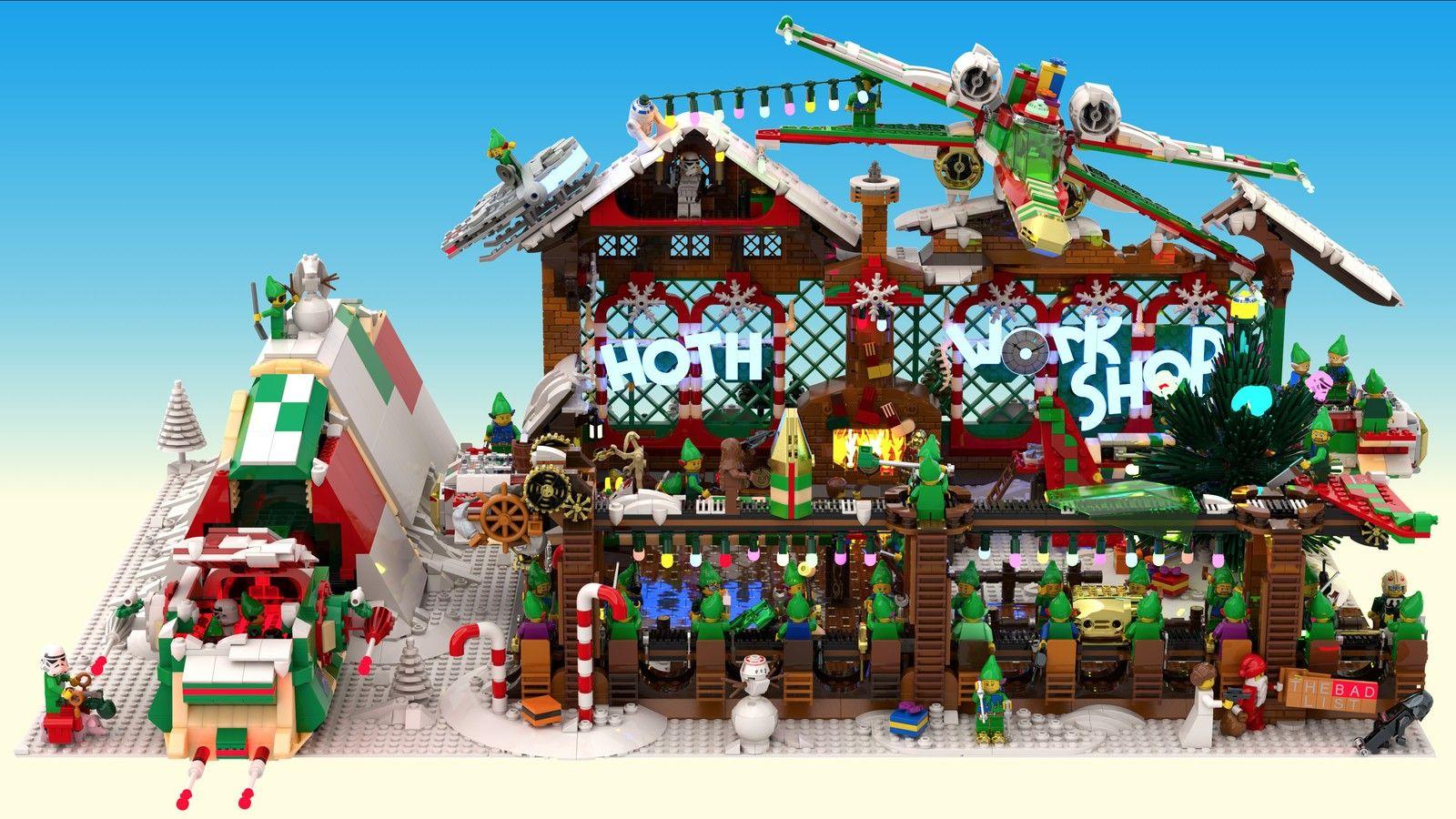 Lego Christmas Wallpapers - Top Free Lego Christmas Backgrounds ...