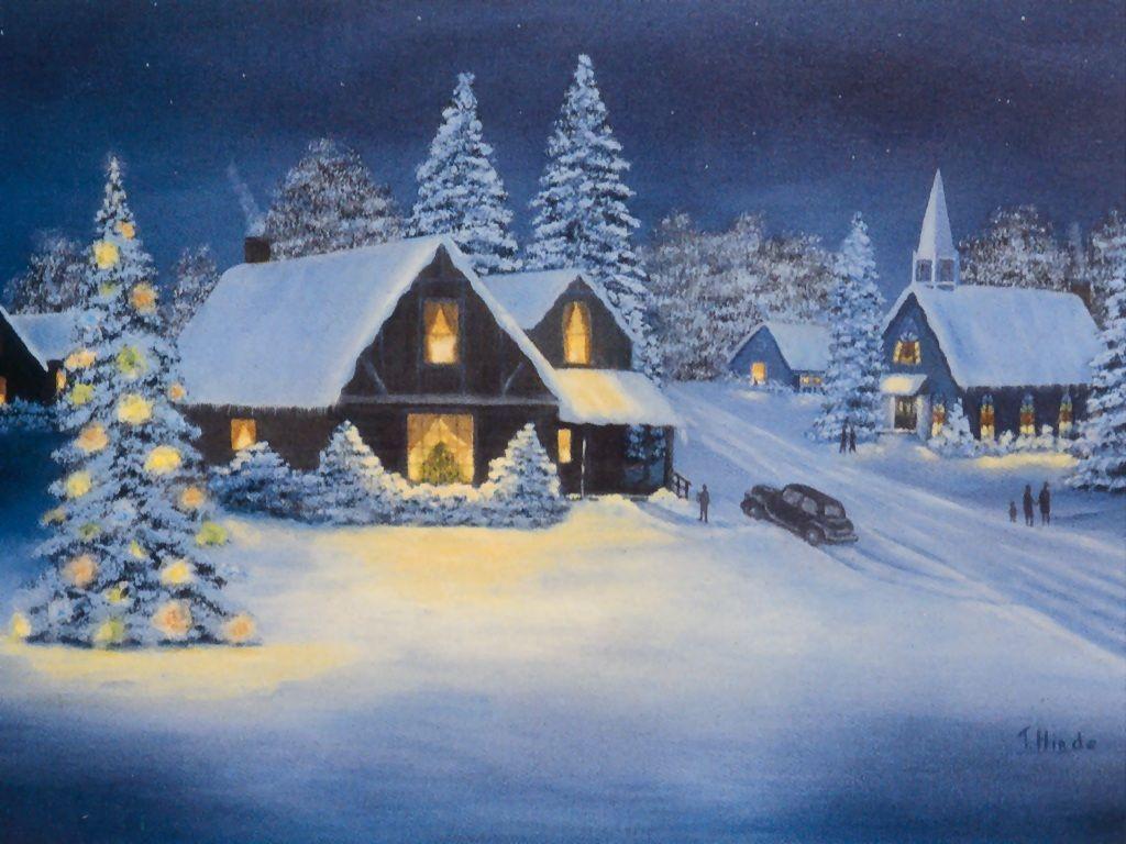 Christmas Drawing Wallpapers - Top Free Christmas Drawing Backgrounds ...