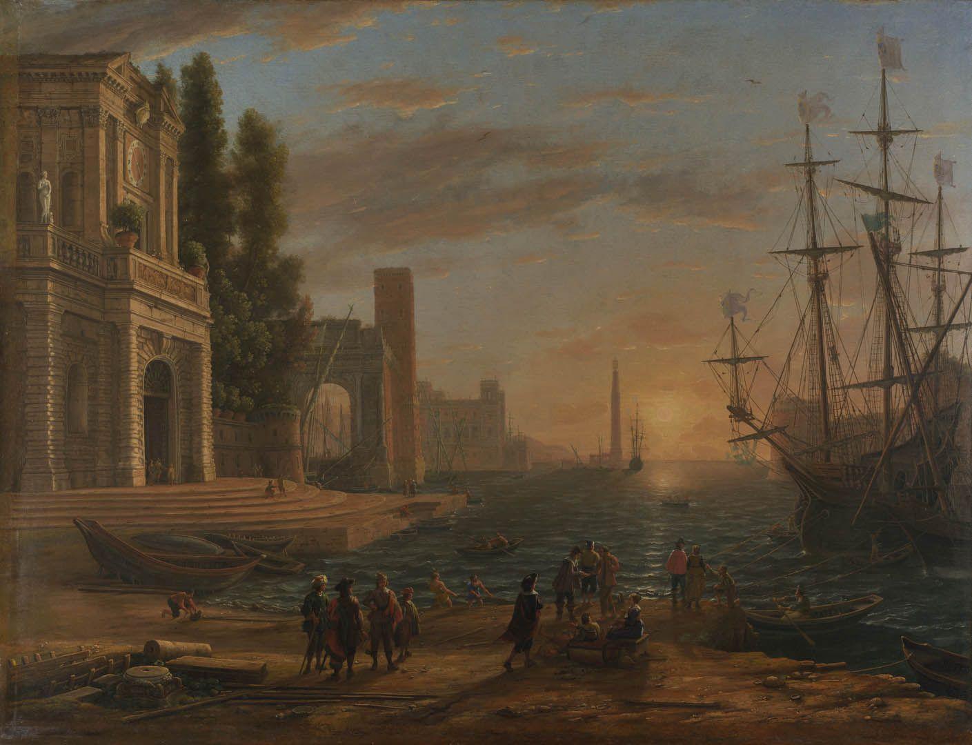 Claude Lorrain Wallpapers - Top Free Claude Lorrain Backgrounds ...