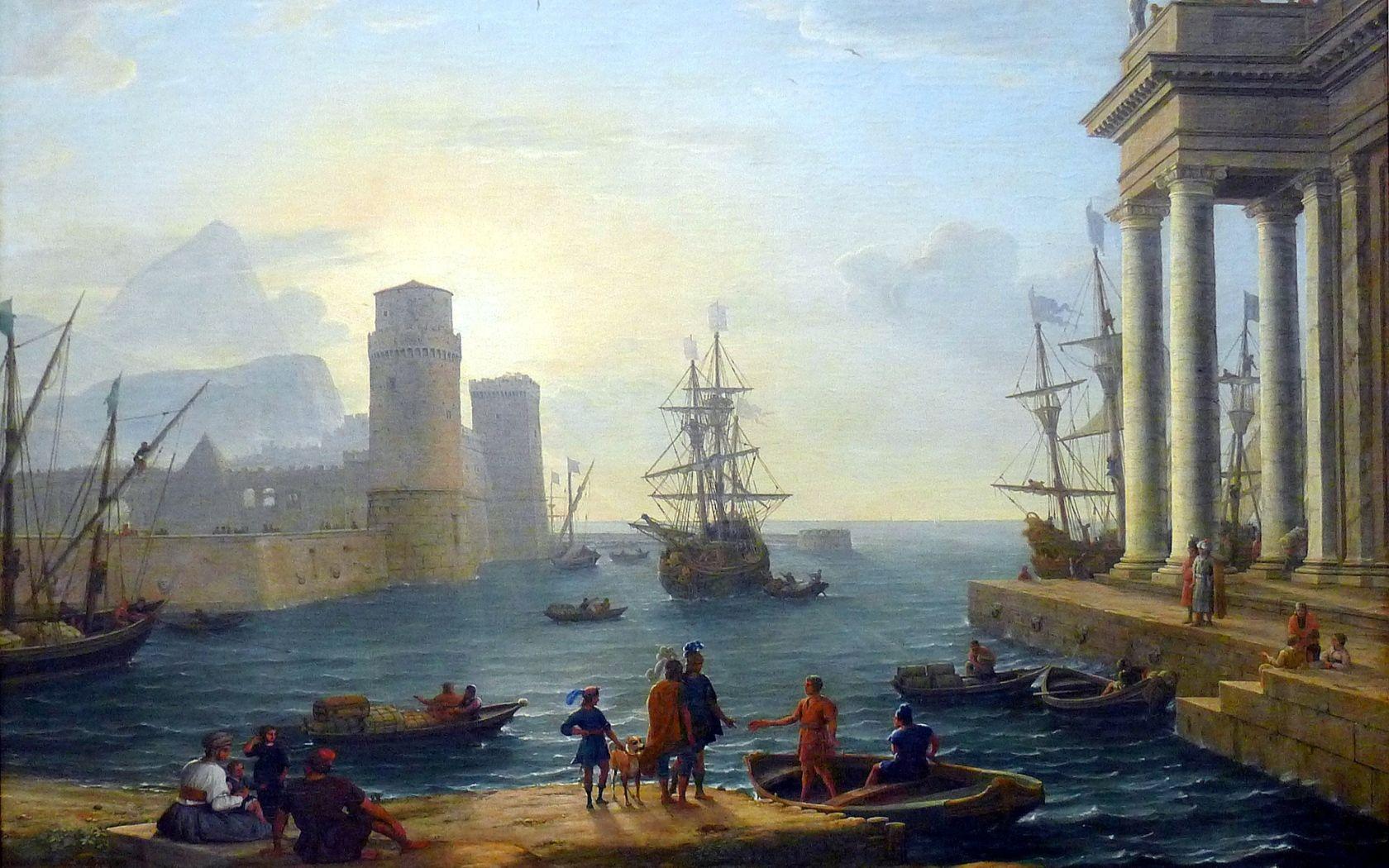 Claude Lorrain Wallpapers - Top Free Claude Lorrain Backgrounds ...